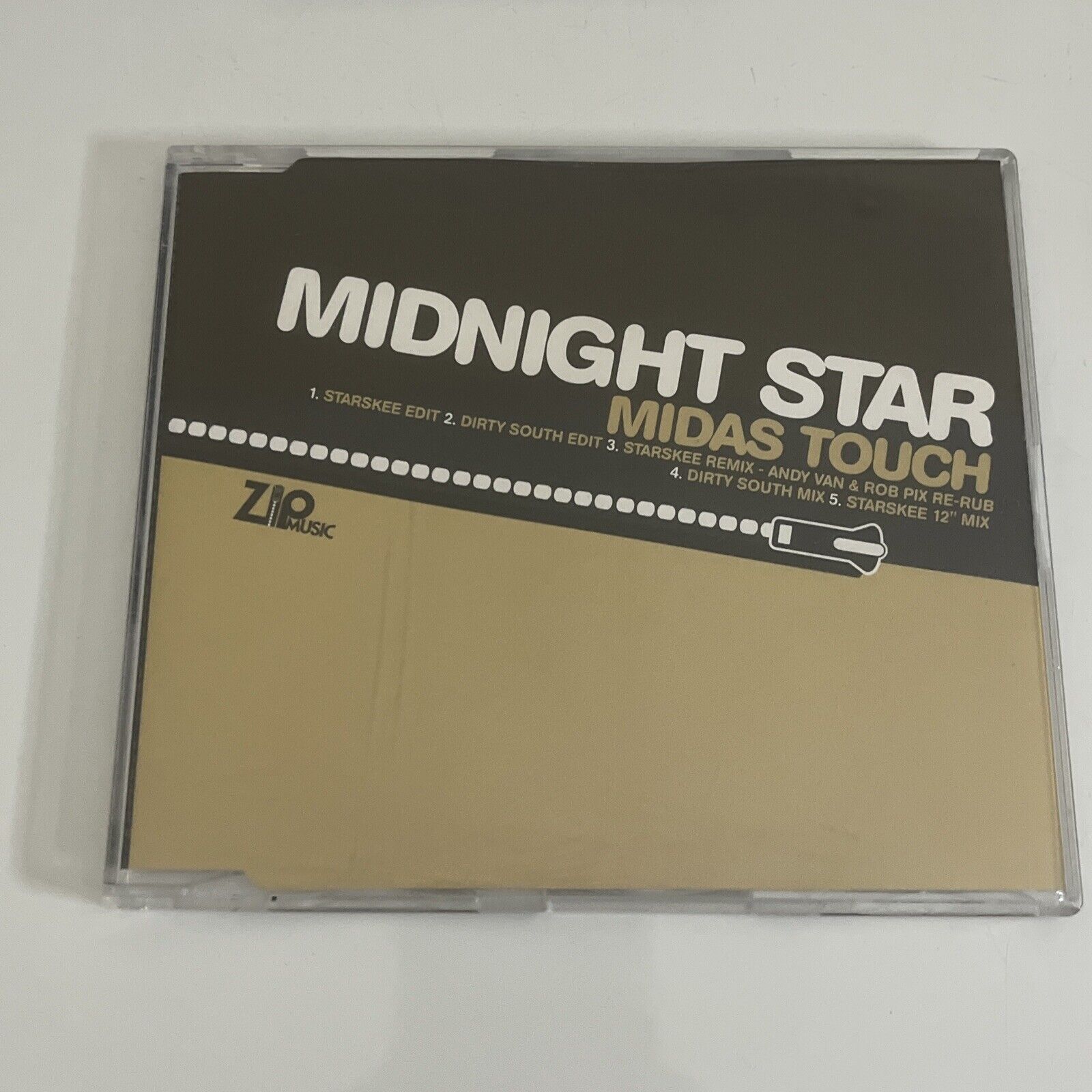 Midnight Star – Midas Touch (CD, 2005) ZIP001CD – Retro Unit