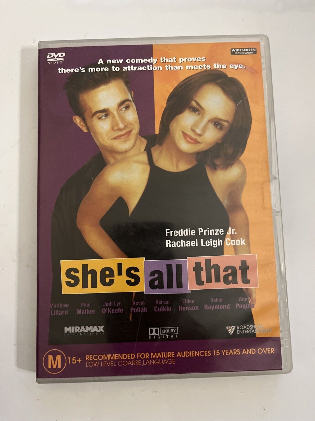 She's All That (DVD, 1998) Freddie Prinze Jr., Rachael Leigh Cook Regi – Retro Unit