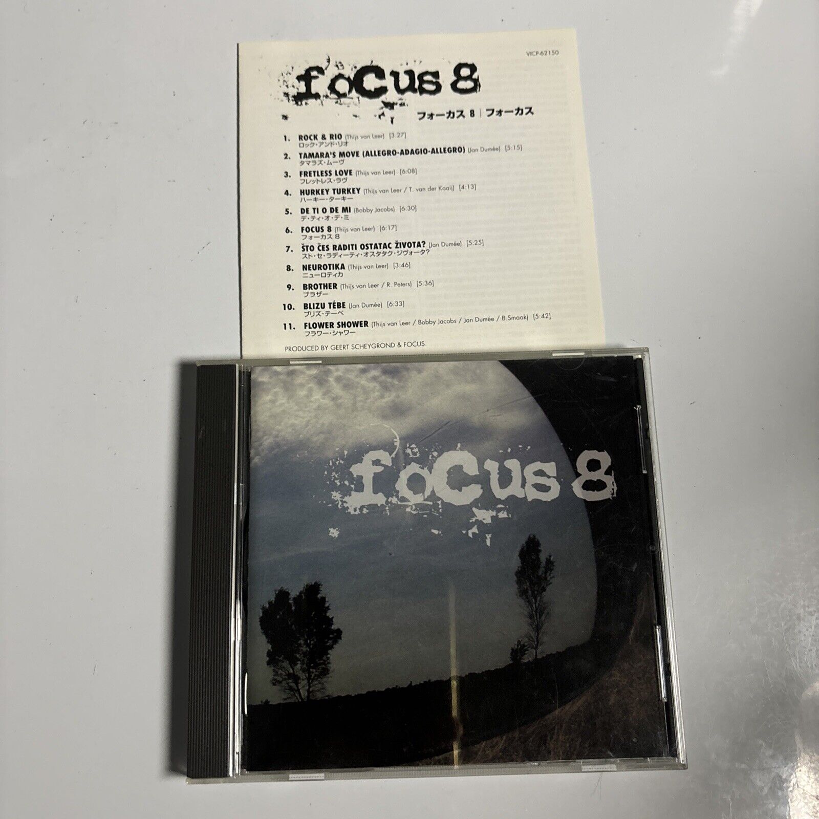 Focus - Focus 8 (CD, 2002) Japan vicp-62150 – Retro Unit