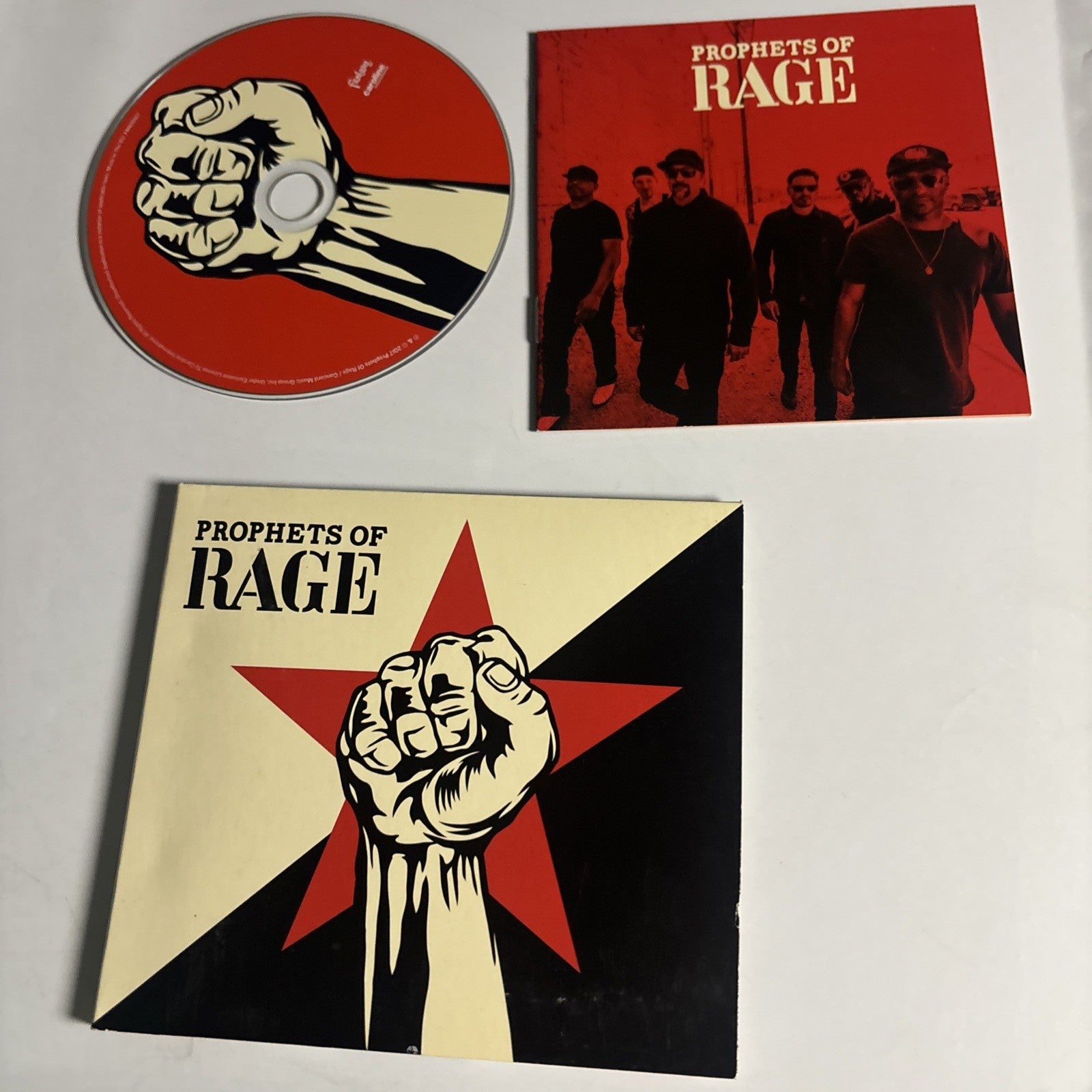 Prophets Of Rage – Prophets Of Rage (CD, 2017) Europe Digipak FAN00167 – Retro Unit
