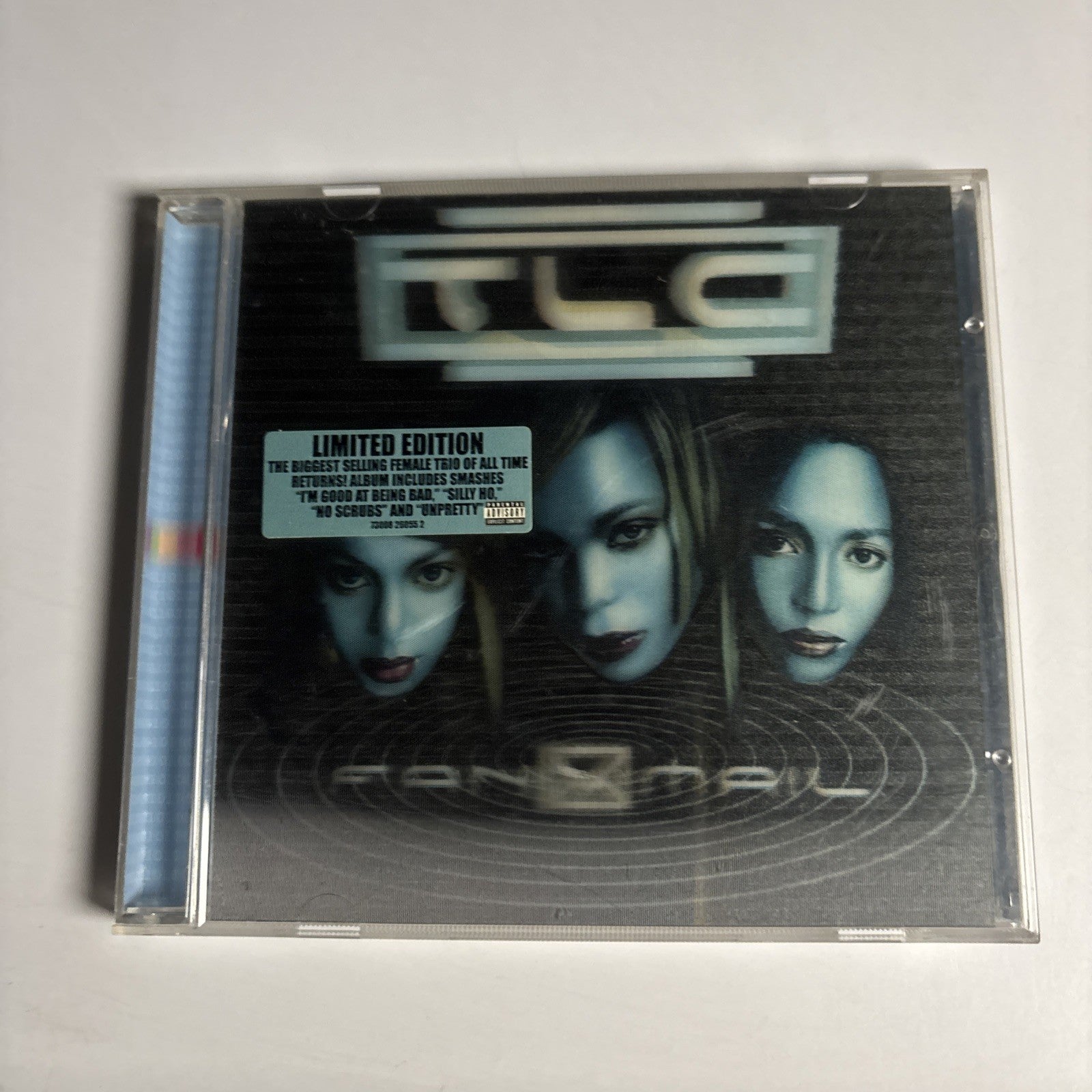 TLC – FanMail (CD, 1999) Europe Limited Editon 3D Cover 73008 26055 2 – Retro Unit