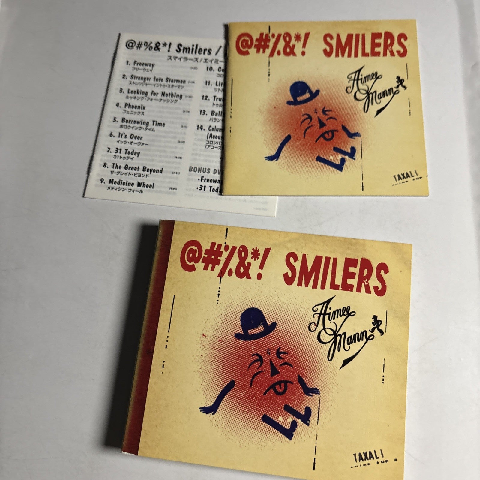 Aimee Mann – @#%&*! Smilers (CD + DVD, 2008) Japan Bonus Track SICP 19 ...
