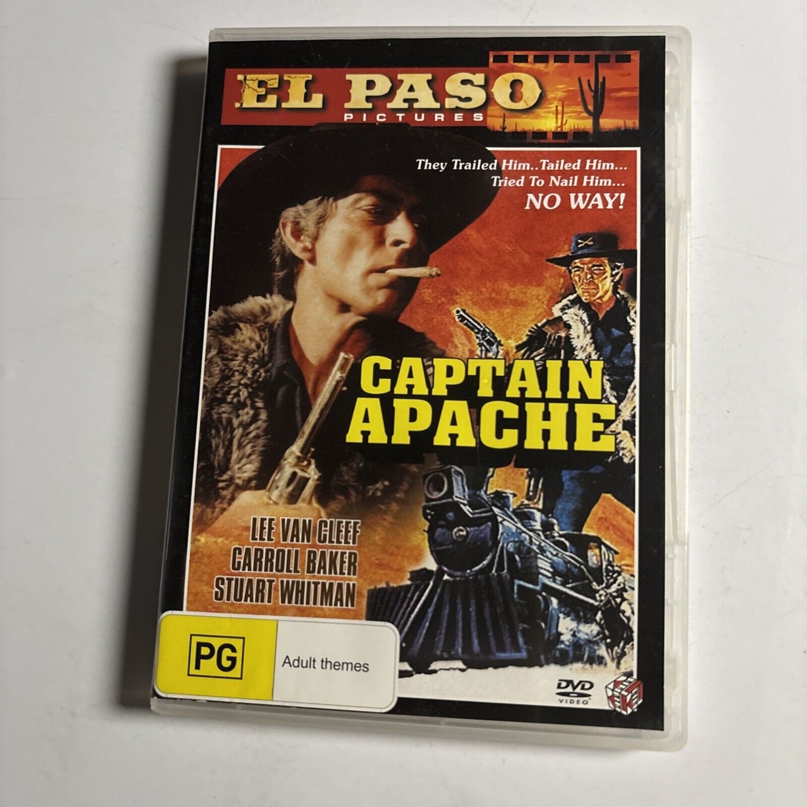 Captain Apache (DVD, 1971) Lee Van Cleef, Carroll Baker All Regions – Retro Unit