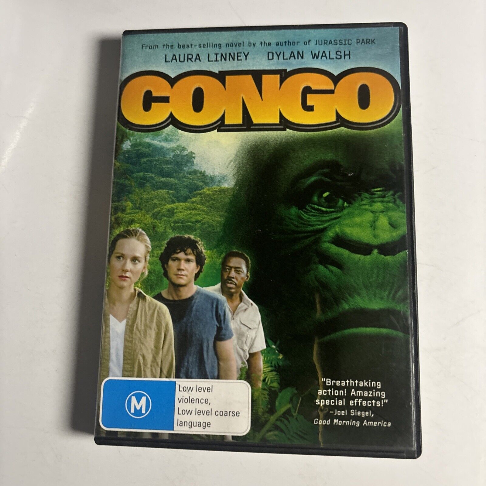 Congo (DVD, 1995) Laura Linney, Dylan Walsh Region 4 – Retro Unit
