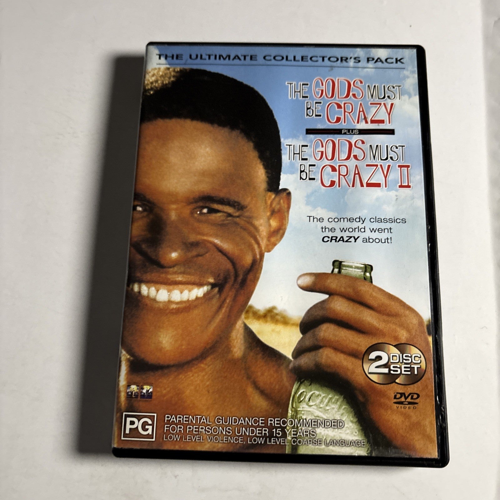 The Gods Must Be Crazy I & II (DVD, 1980) Region 4 – Retro Unit