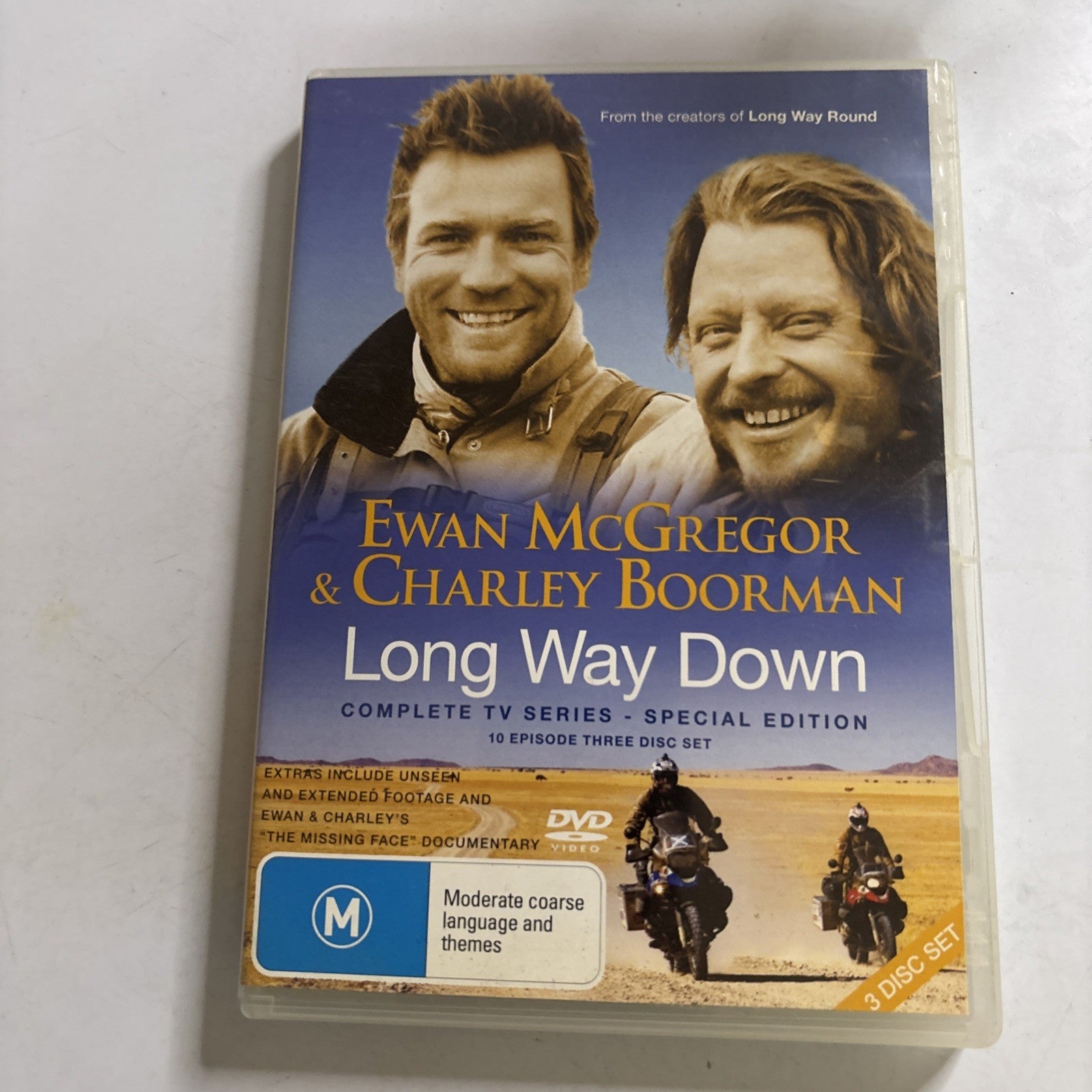 Long Way Down: Complete Series (DVD, 2008) Ewan McGregor All Regions ...