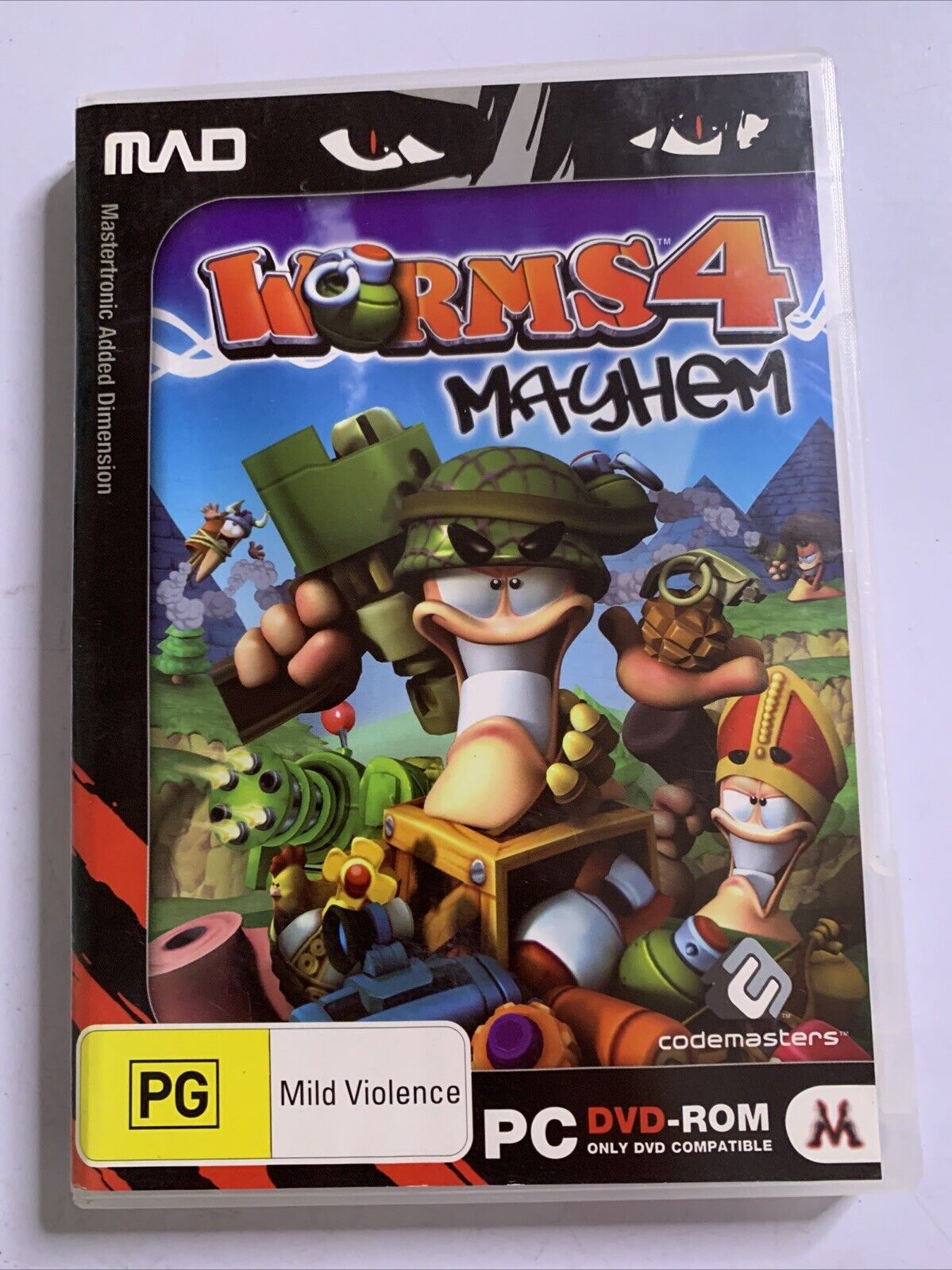 Worms 4 Mayhem PC Windows DVD Game – Retro Unit
