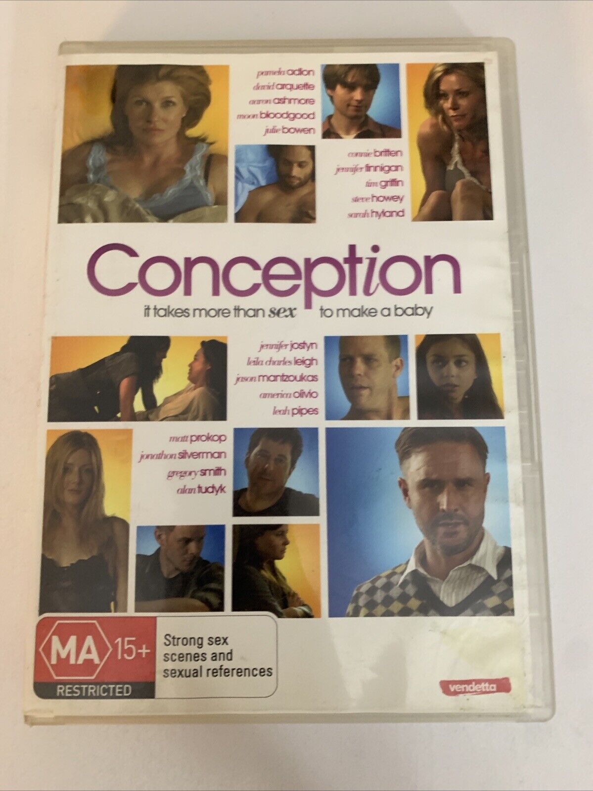 Conception (DVD, 2011) David Arquette, Connie Britton, Sarah Hyland Re – Retro Unit
