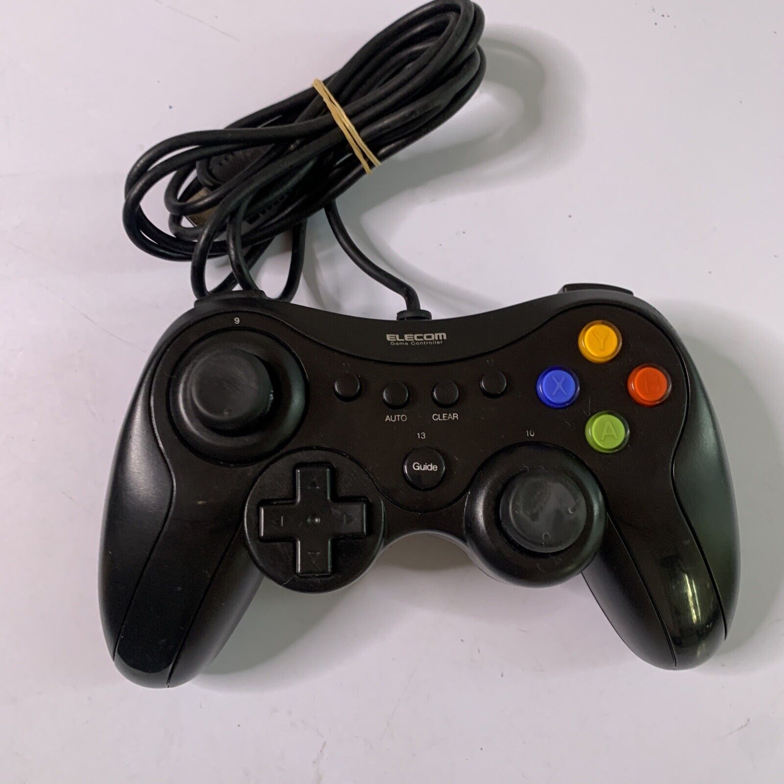 Elecom PC Microsoft Xbox 360 Controller Wired USB with Autofire JC-U36 – Retro Unit