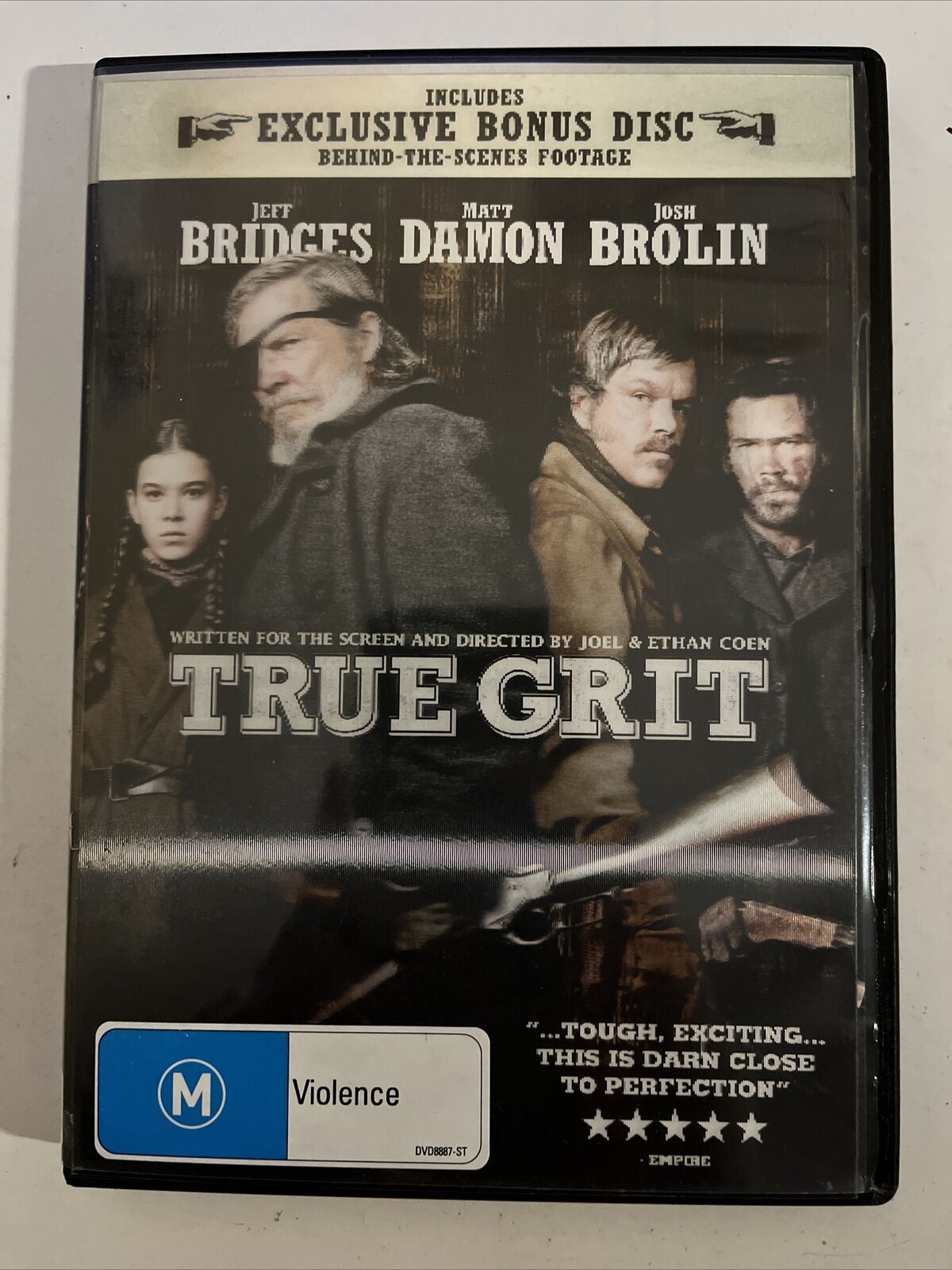 True Grit - Special Edition 3D Cover (DVD) Jeff Bridges, Matt Damon. R ...