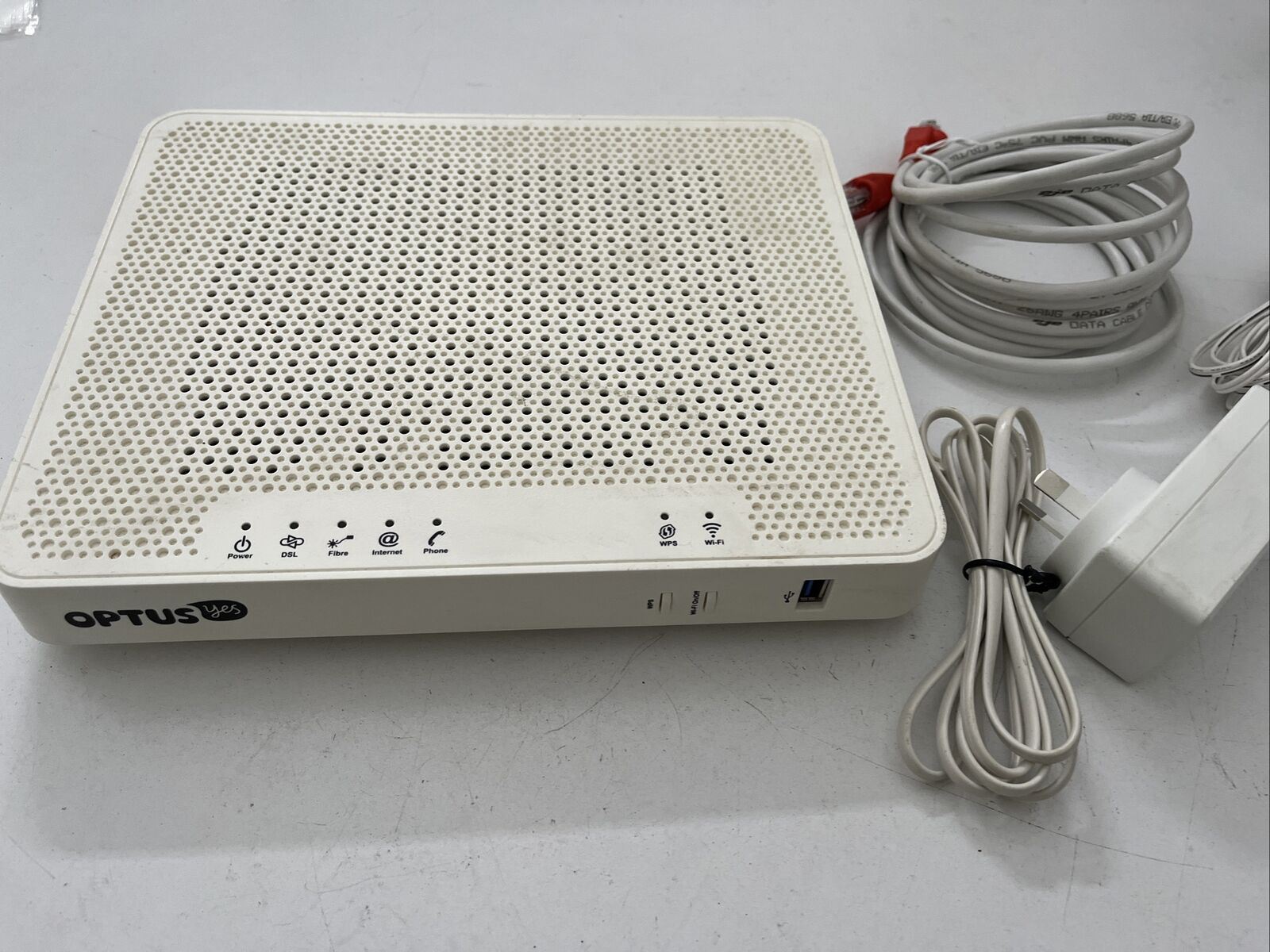 Optus Sagemcom Gateway Fast 3864op Adsl Nbn Wifi Router Retro Unit