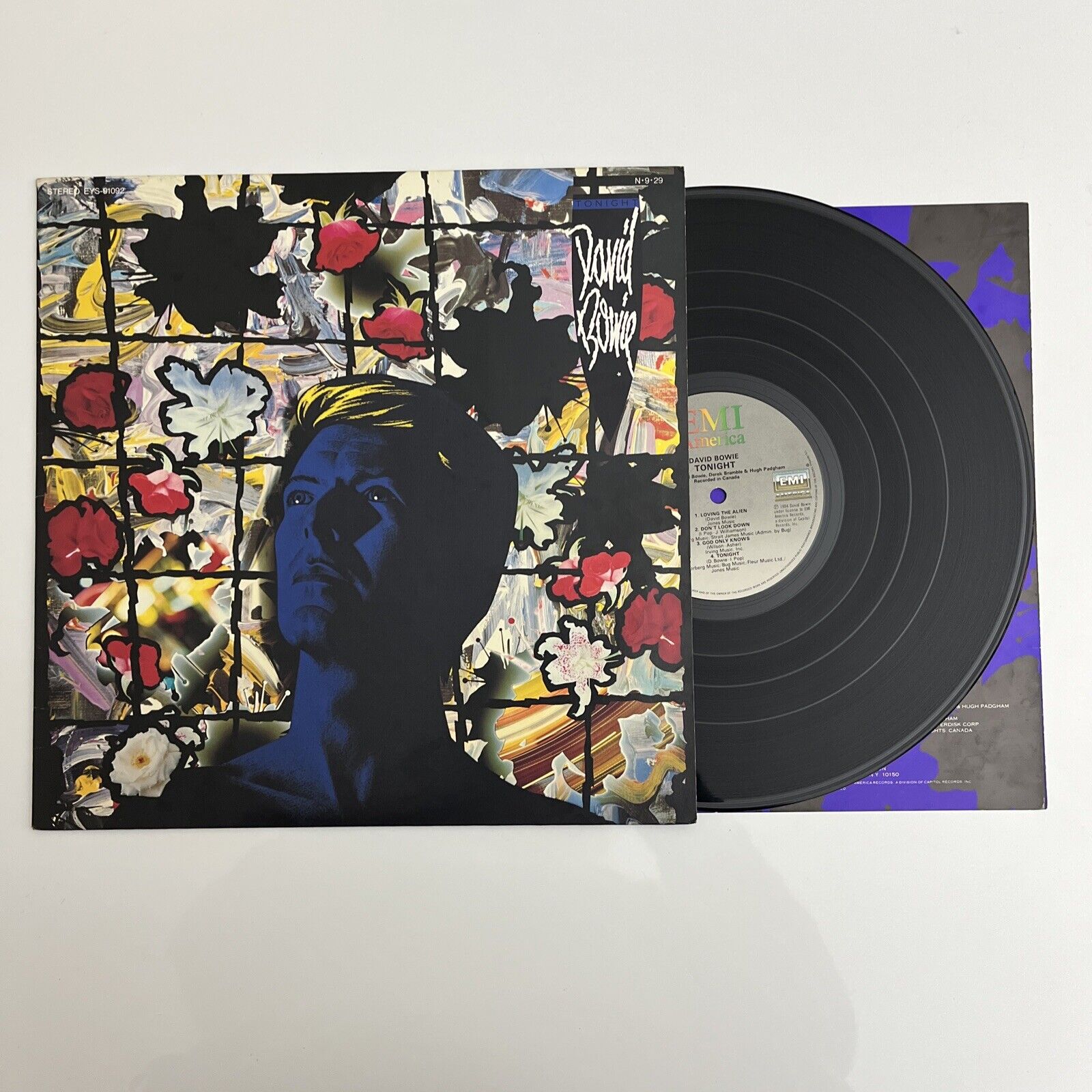 David Bowie - Tonight LP 1984 Vinyl Record EYS-91092 – Retro Unit