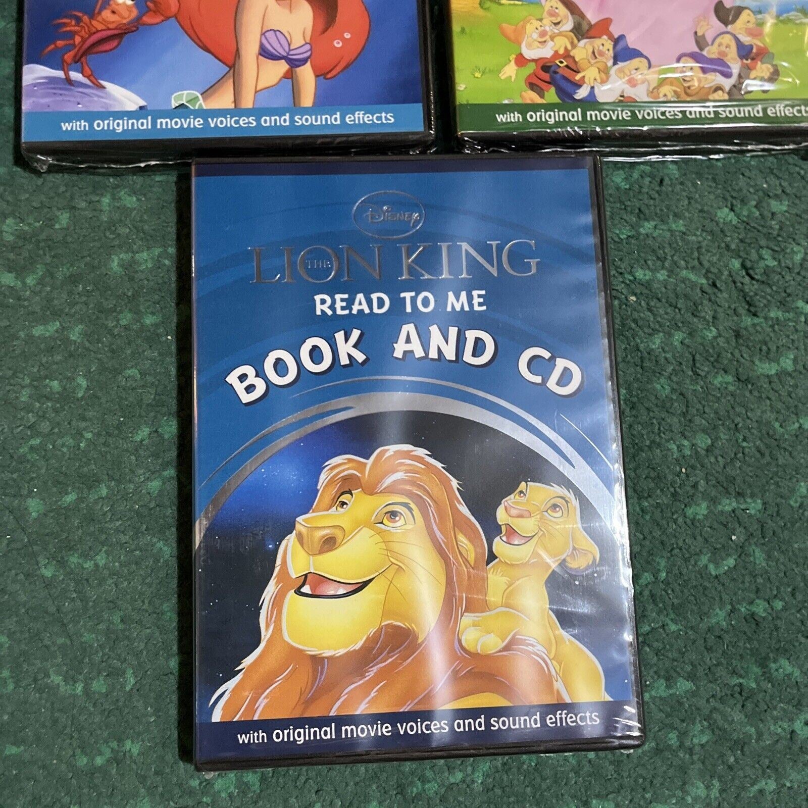 9x Disney Read to Me: Book and CD with Original Voices & Sound Effects ...
