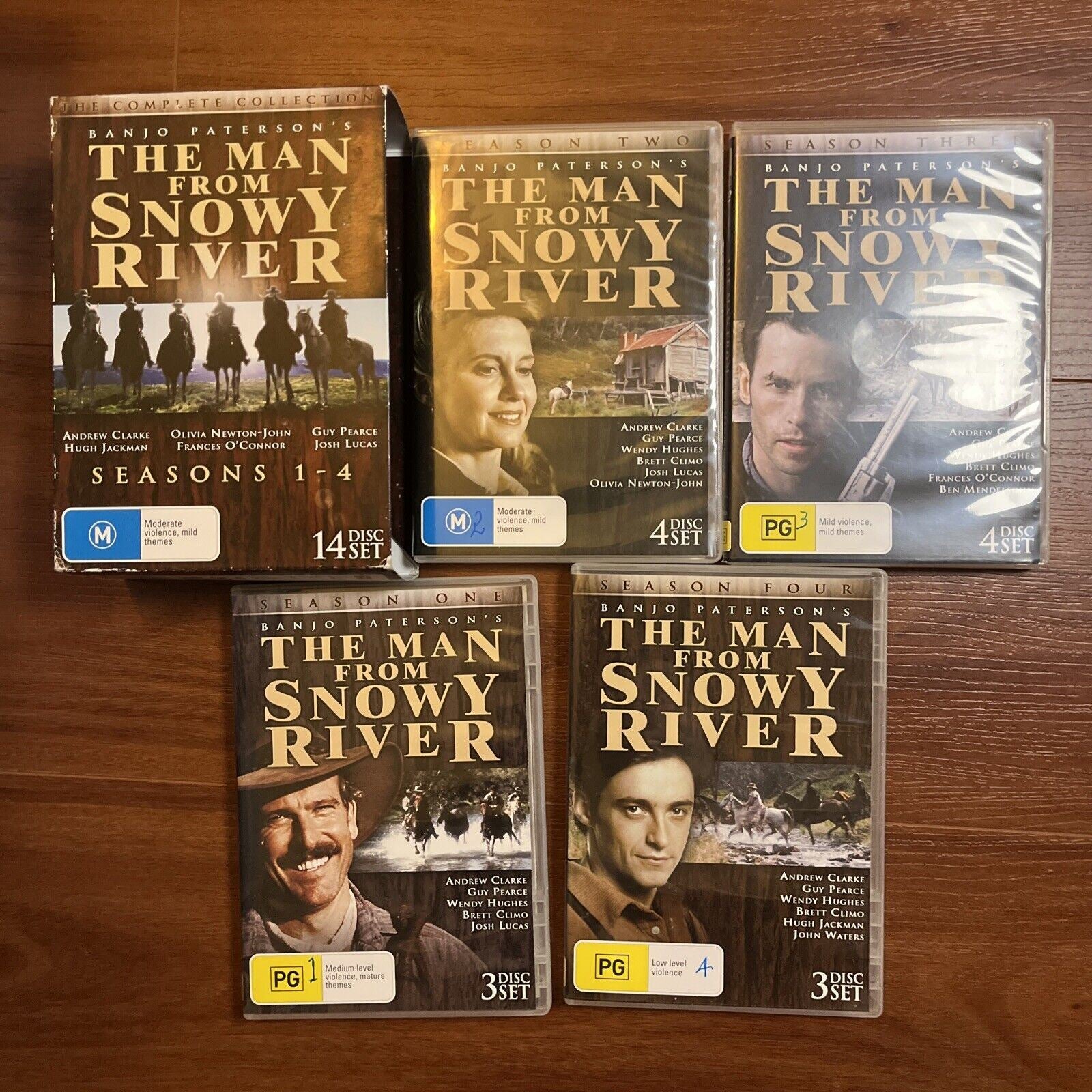 The Man From Snowy River - The Complete Series (DVD, 1993, 14-Disc) Re – Retro Unit