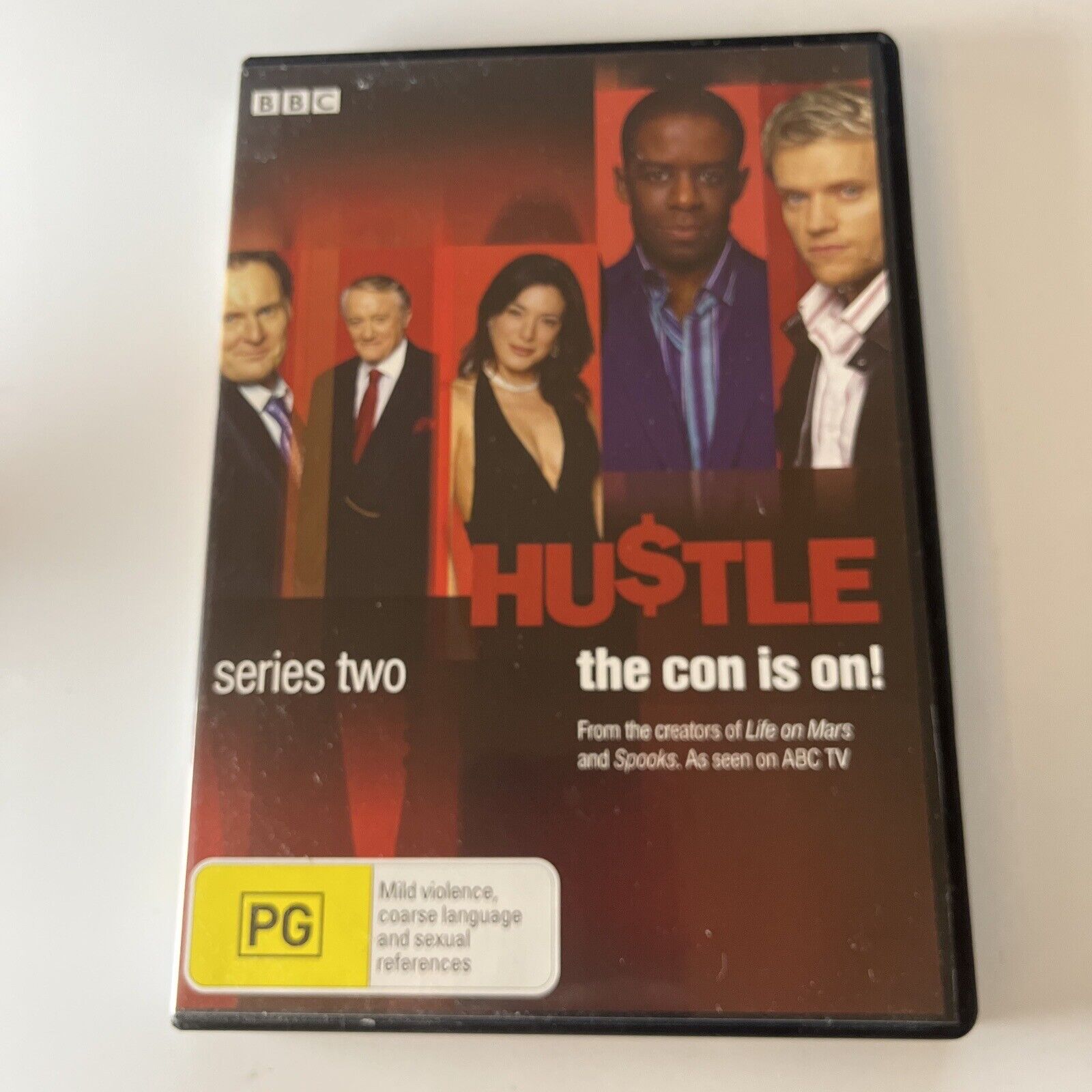 Hustle : Series 2 (DVD, 2005, 2-Disc) NEW Region 4 – Retro Unit