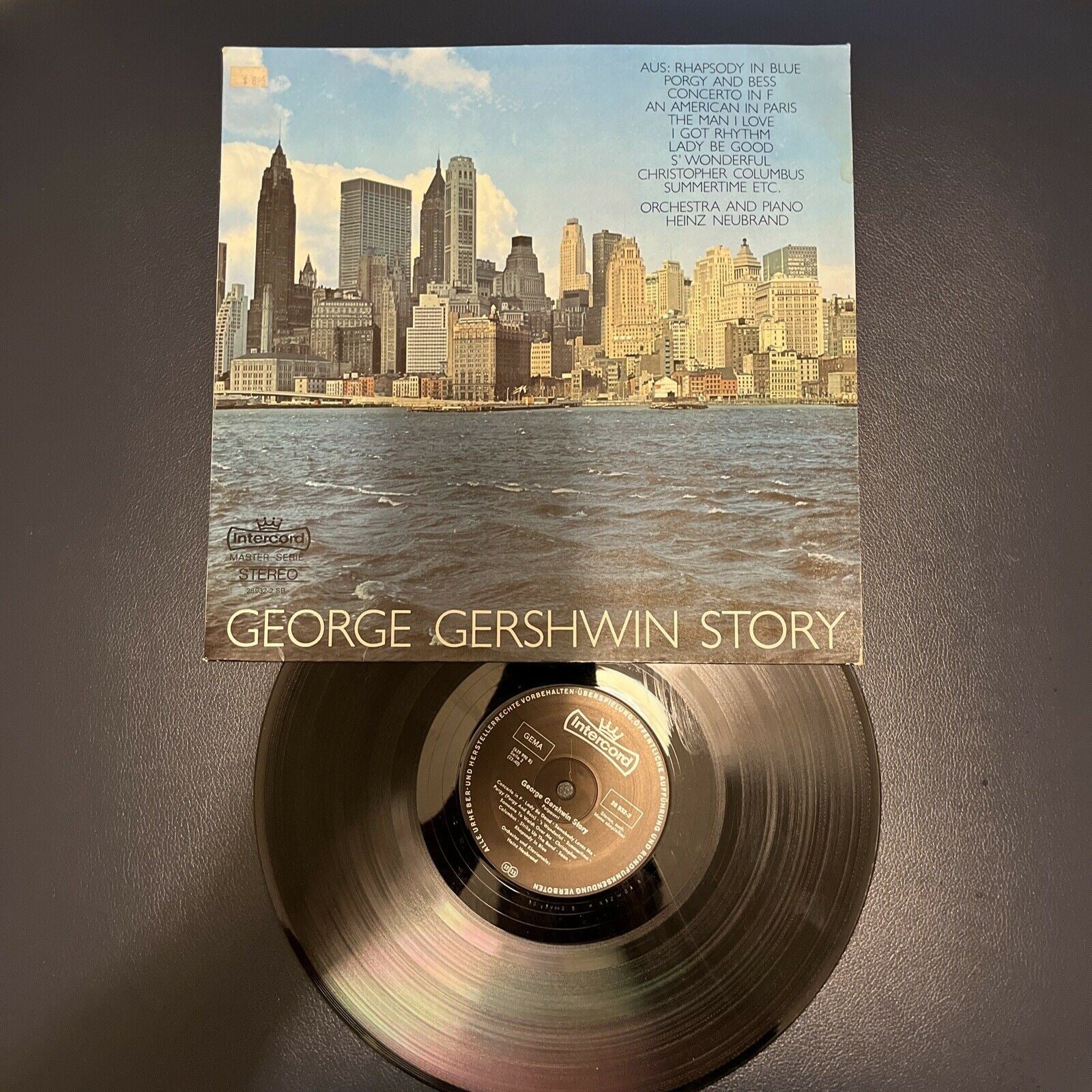 George Gershwin Story Vinyl 12" – Retro Unit