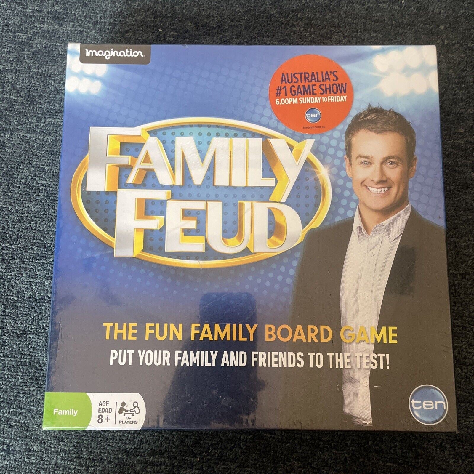 *New Sealed* FAMILY FEUD Board Game Imagination 1st Edition – Retro Unit