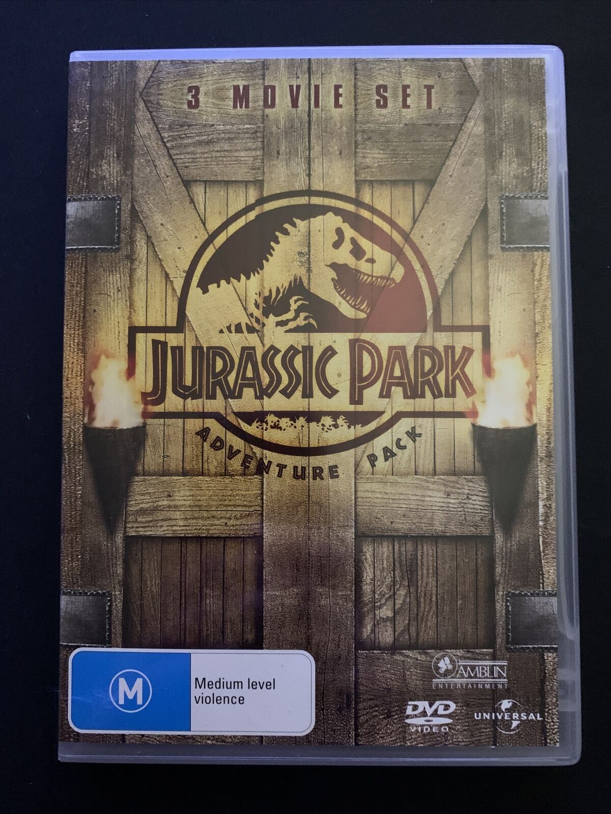 Jurassic Park - Ultimate Trilogy (DVD) Region 4 & 2 – Retro Unit