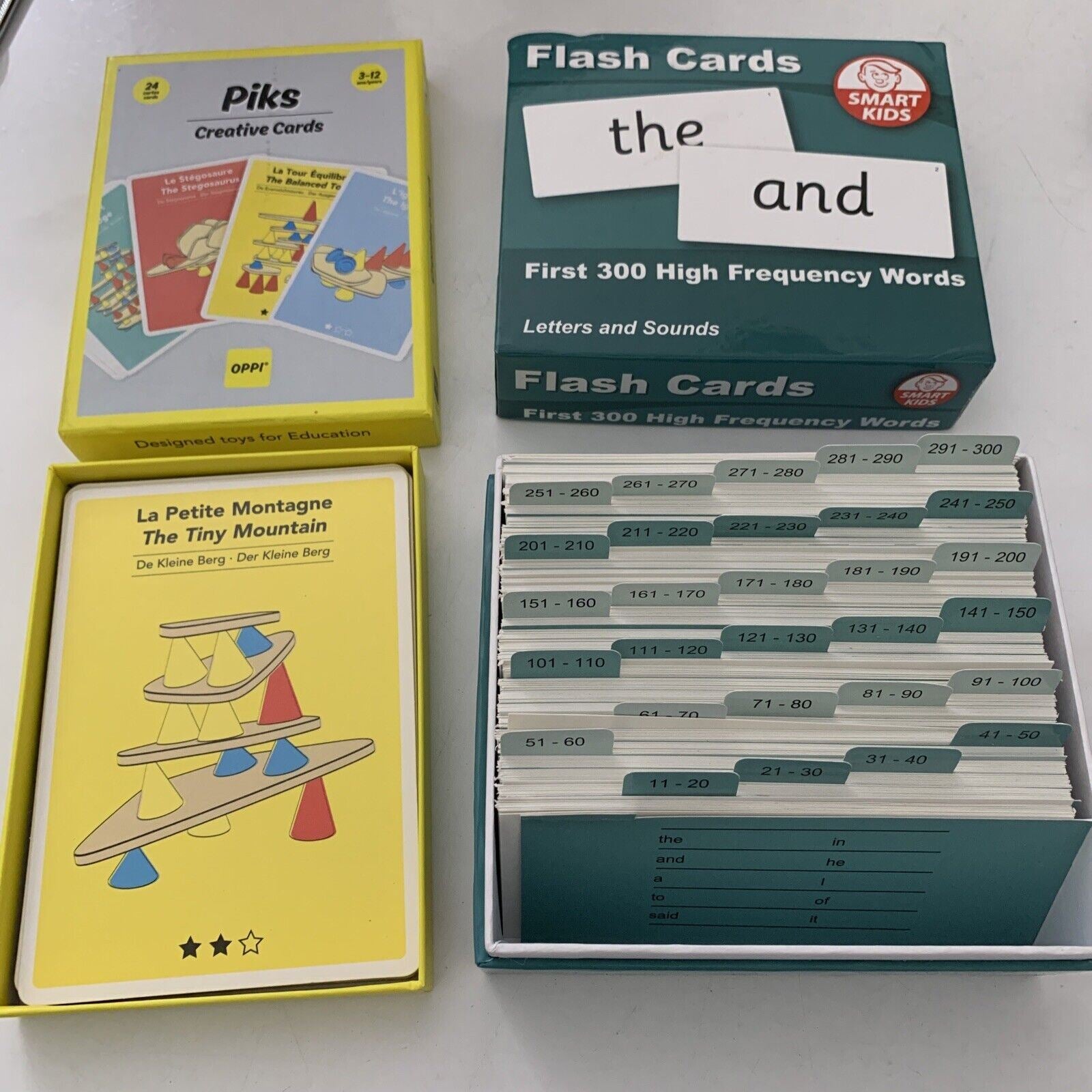 Early Learning Flash Cards First 300 High Frequency Words + Pike Creat ...