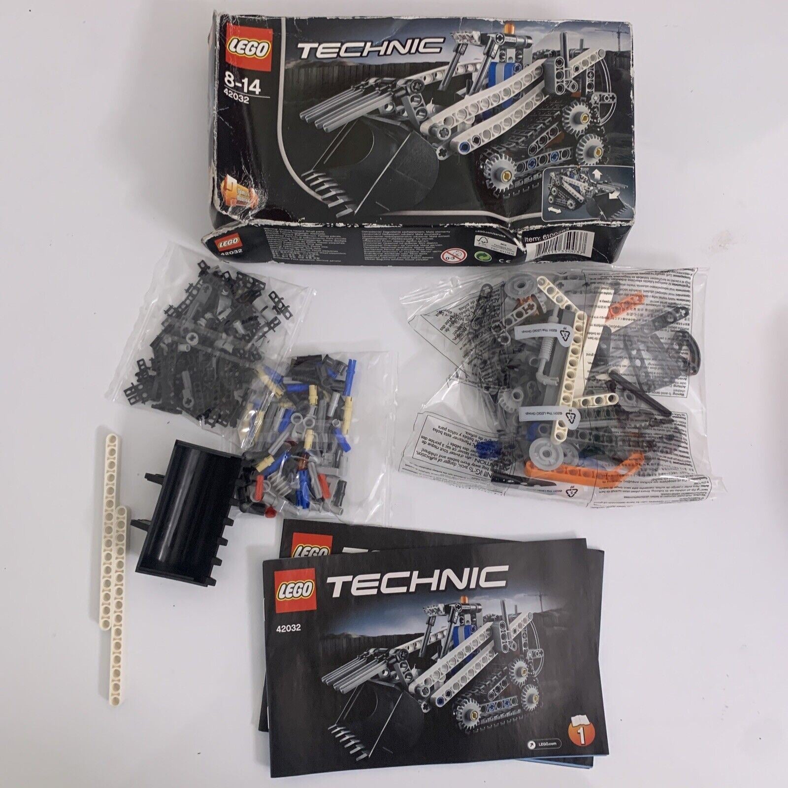 LEGO TECHNIC: Compact Tracked Loader (42032) *Uncounted Incomplete ...
