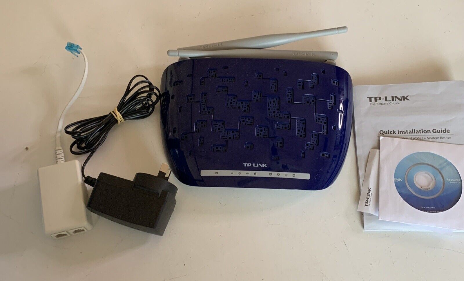 TP-Link TD-W8960N Wireless N ADSL2+ Modem Router 300Mbps 4 Port Switch – Retro Unit