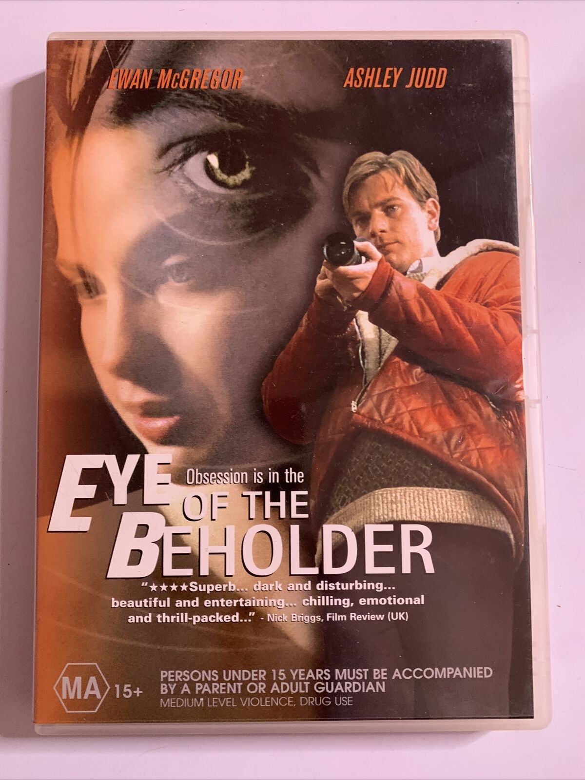 Eye Of The Beholder Dvd 1999 Ewan Mcgregor Ashley Judd Region 4