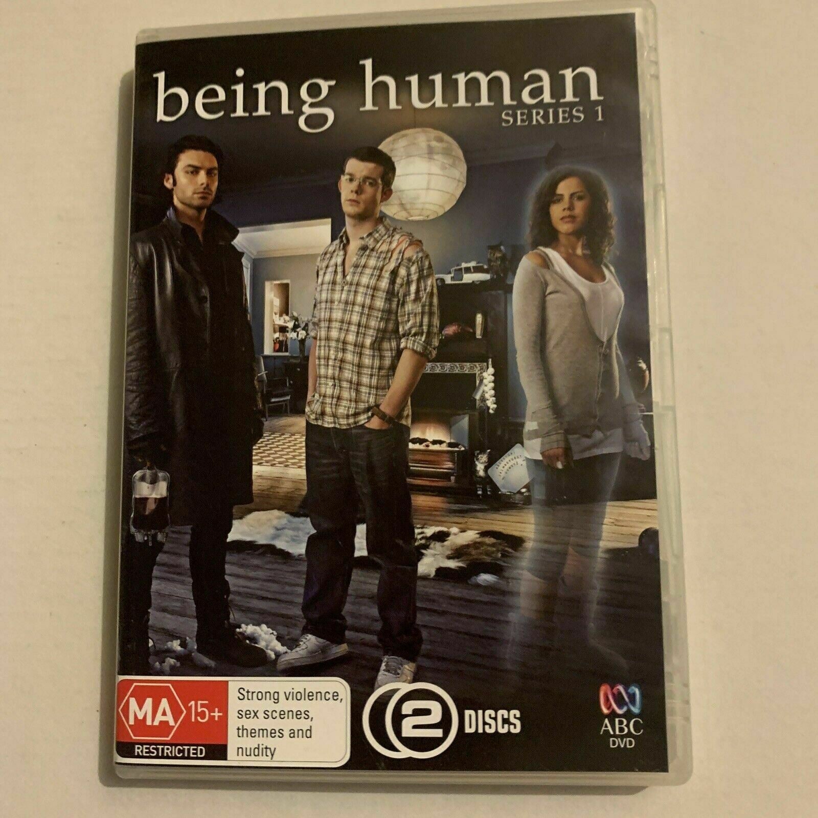 Being Human : Series 1 (DVD, 2008, 2-Disc Set) Lenora Crichlow, Russel ...