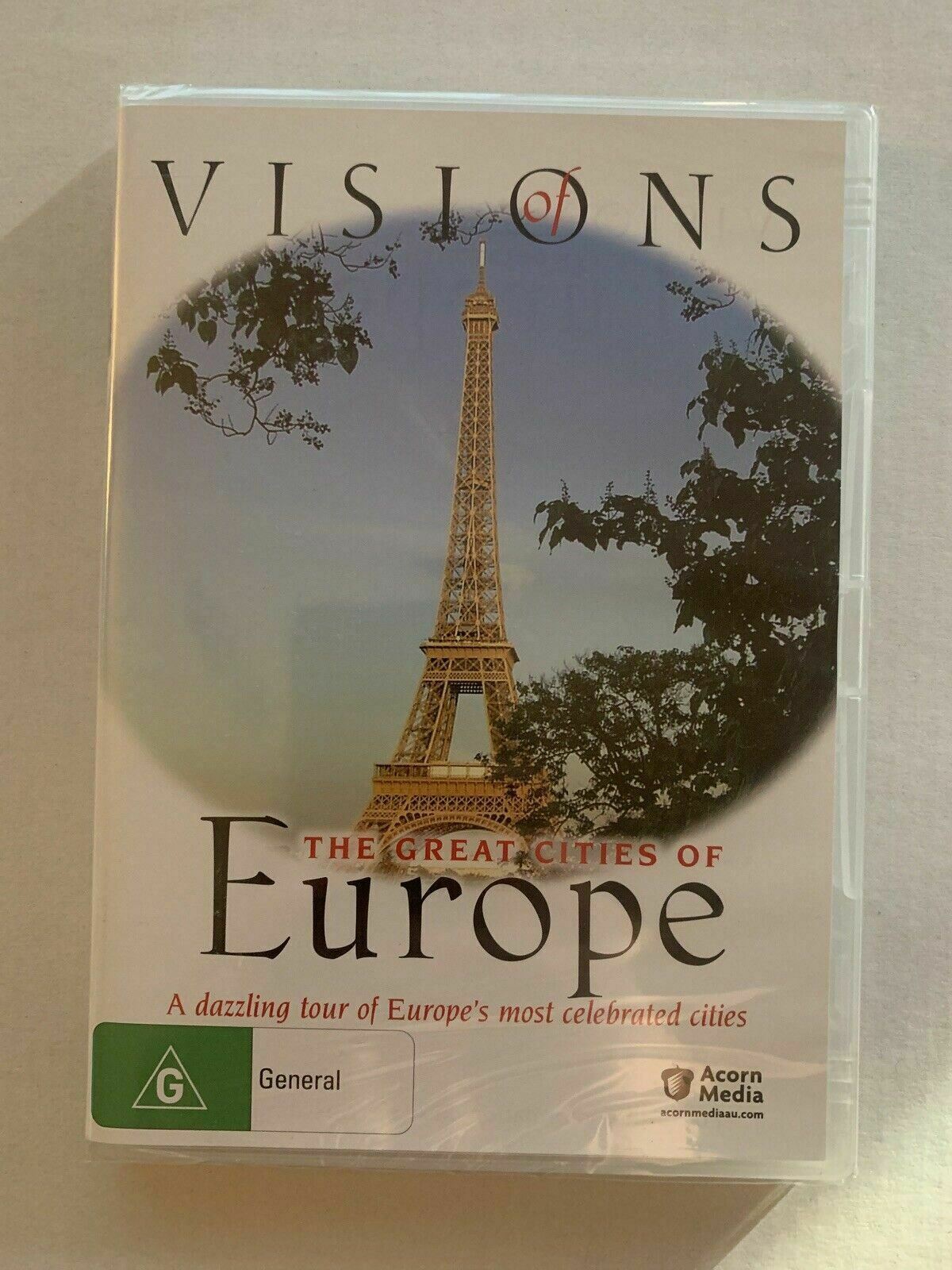 *New Sealed* Visions of the Great Cities of Europe (DVD) – Retro Unit