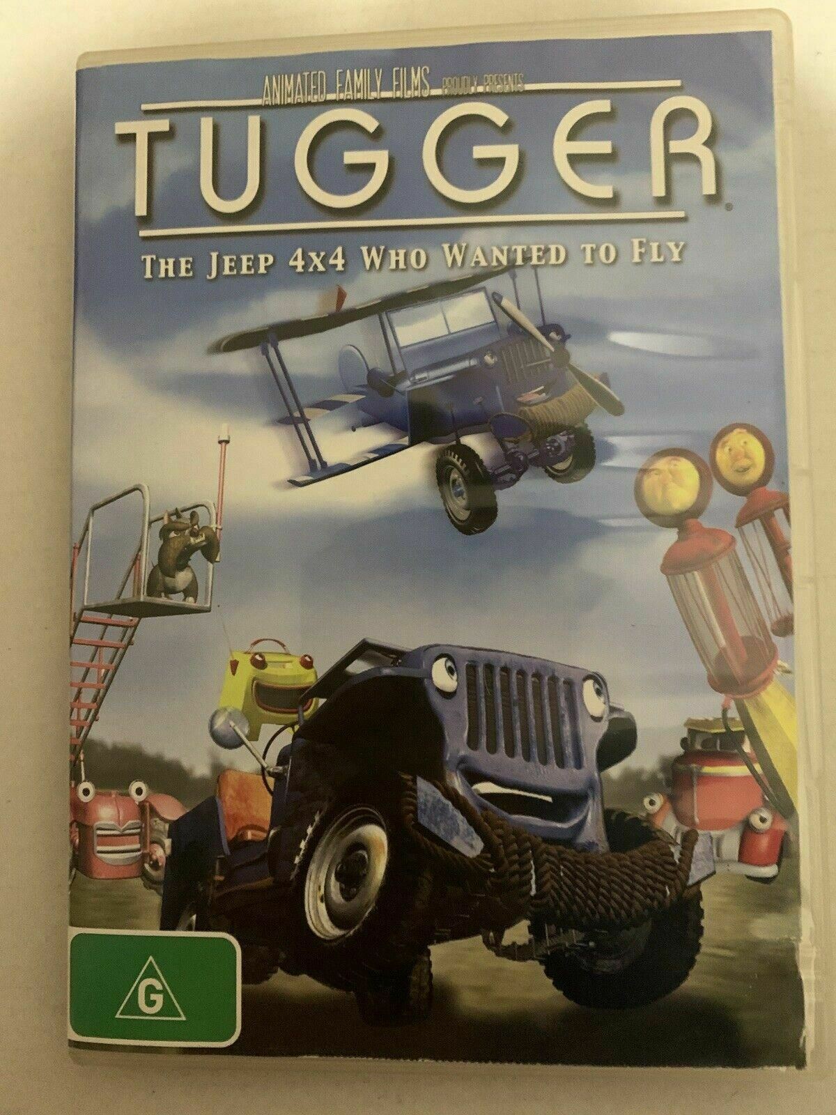 Tugger: The Jeep 4x4 Who Wanted to Fly (DVD, 2005) Jim Belushi - Regio ...