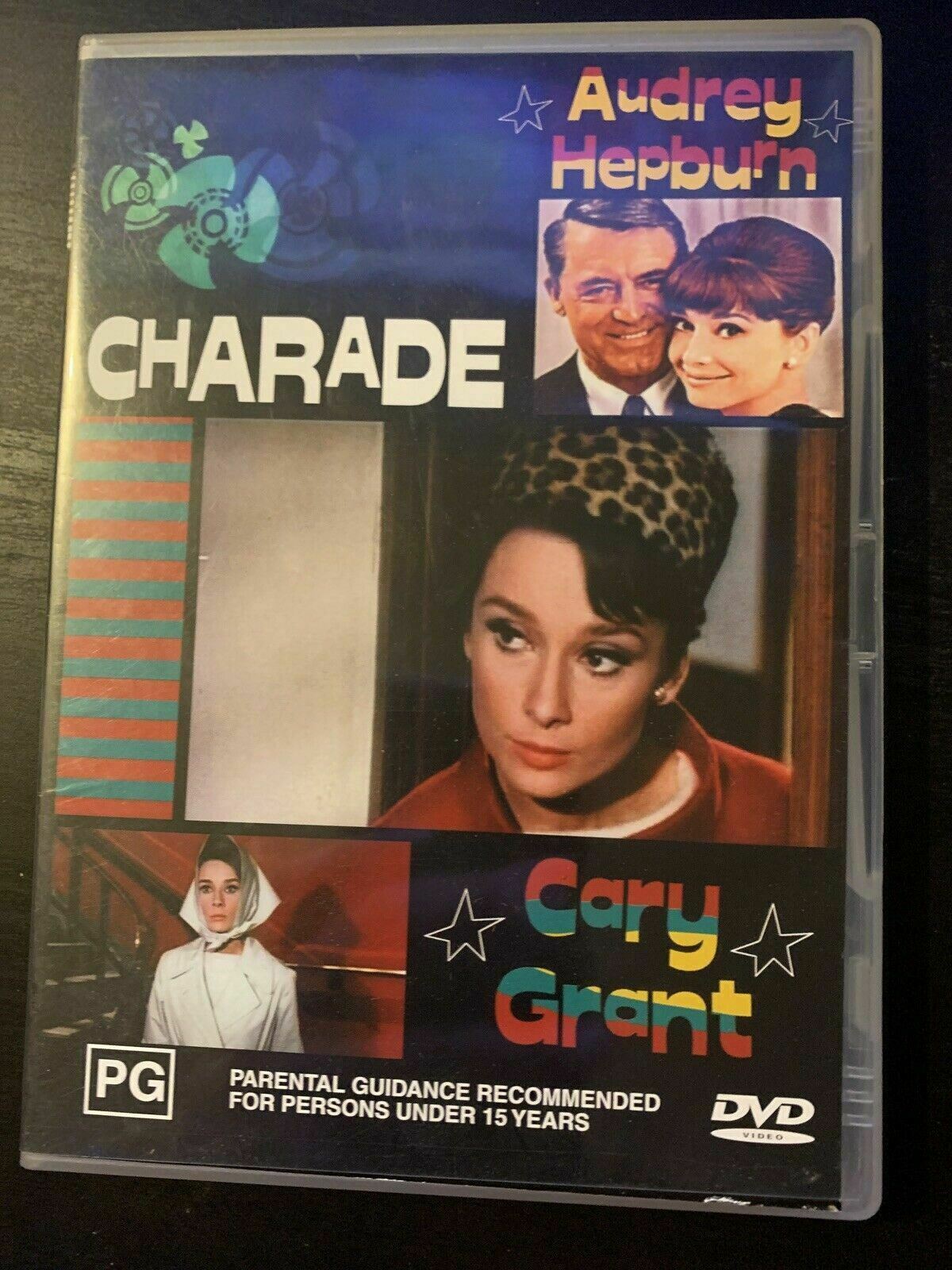 Charade (DVD, 1963) Audrey Hepburn, Cary Grant. Region 4 – Retro Unit