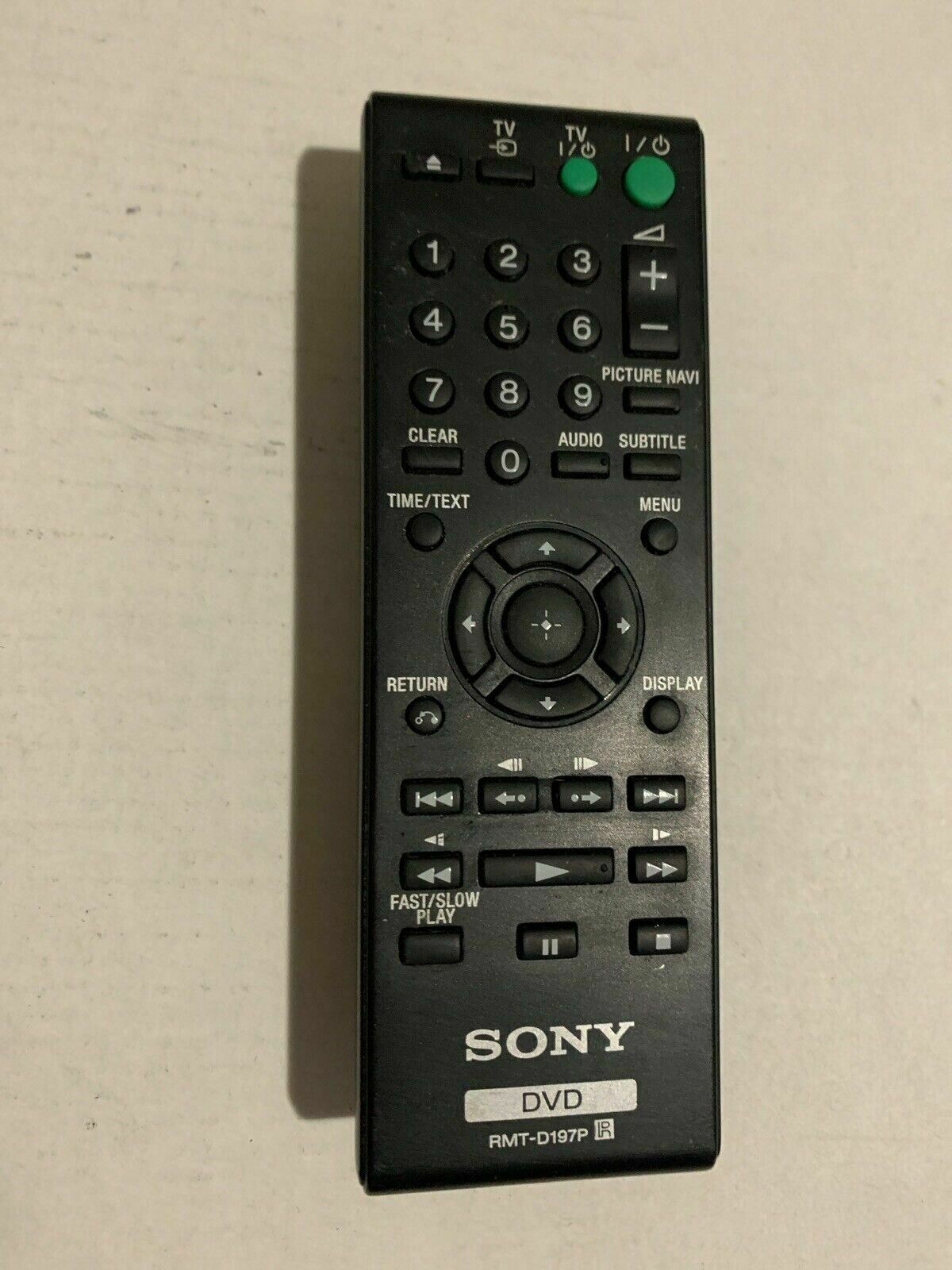 Genuine Sony RMT-D197P Remote Control For DVD Player – Retro Unit