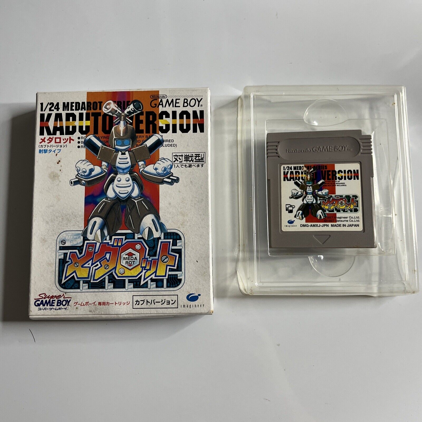 Medarot Kabuto Version GB Nintendo GameBoy JAPAN 1997 Game – Retro Unit