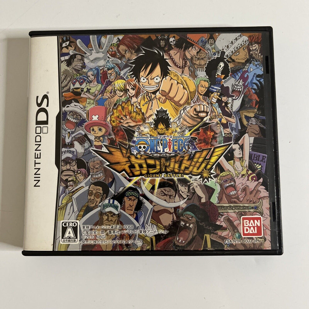 One Piece Gigant Battle Nintendo DS JAPAN Game NDS Complete – Retro Unit