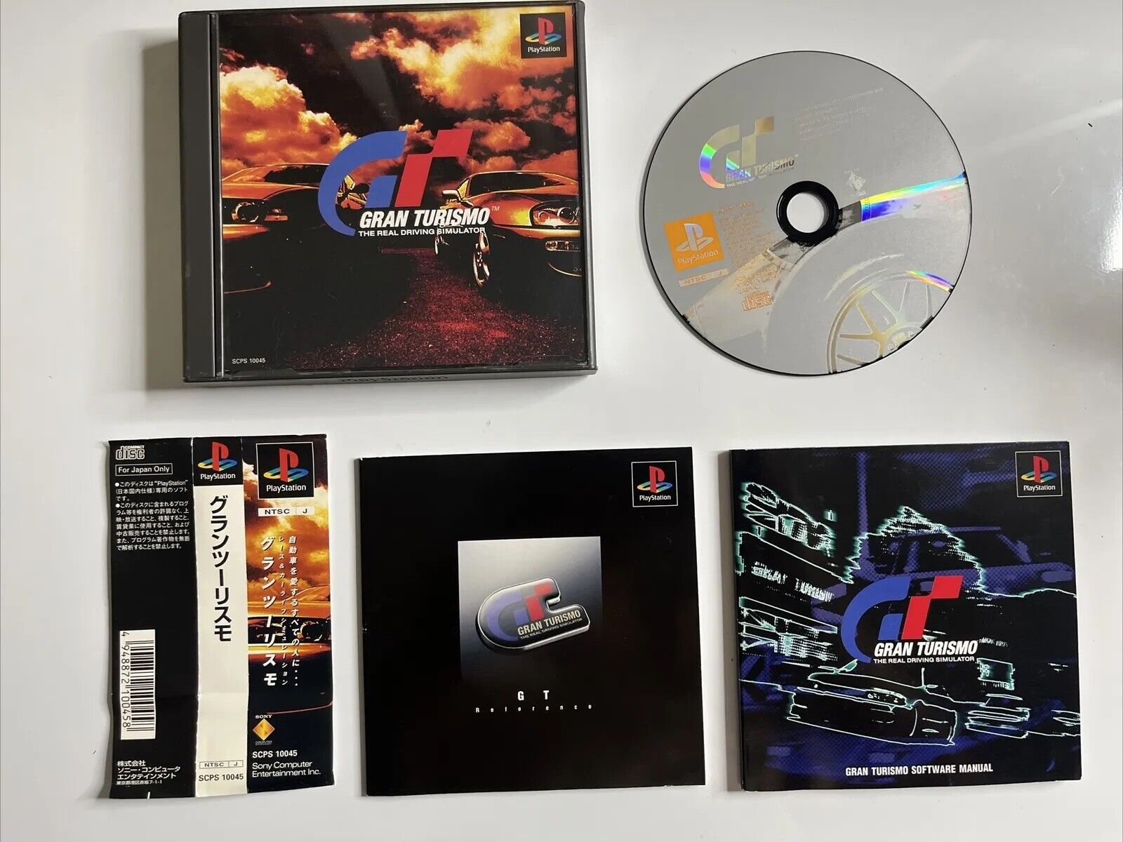 Gran Turismo Driving Simulator PS1 Sony PlayStation NTSC-J JAPAN Game ...