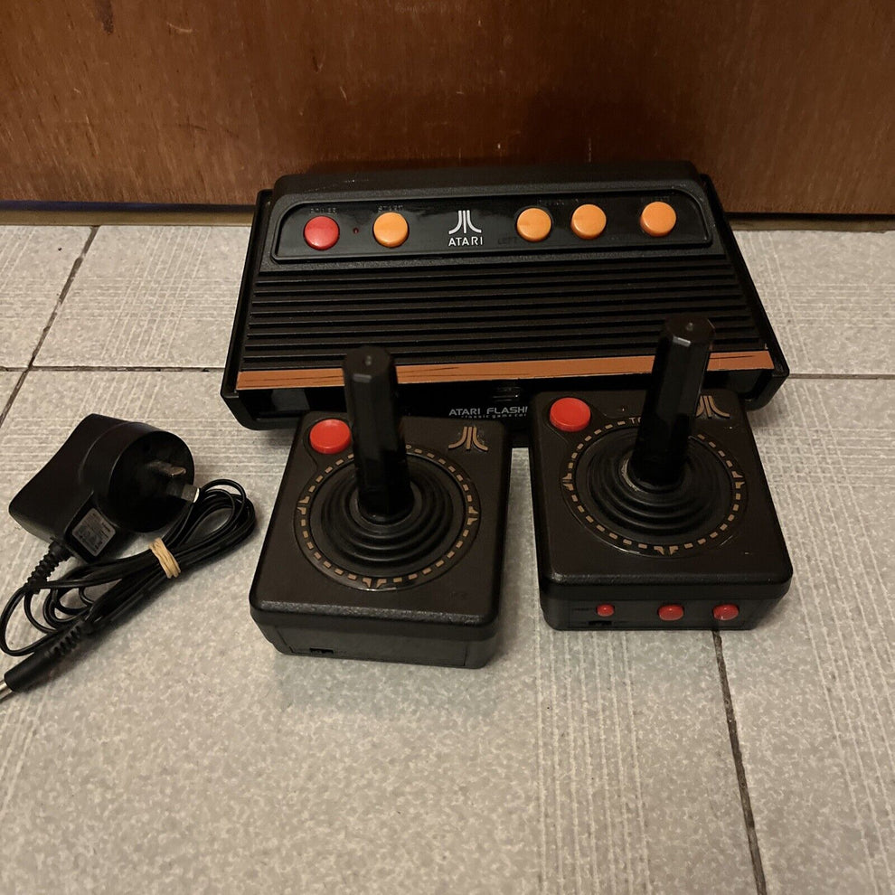 Atari Flashback Classic Game Console with Wireless Controllers 60 Buil ...