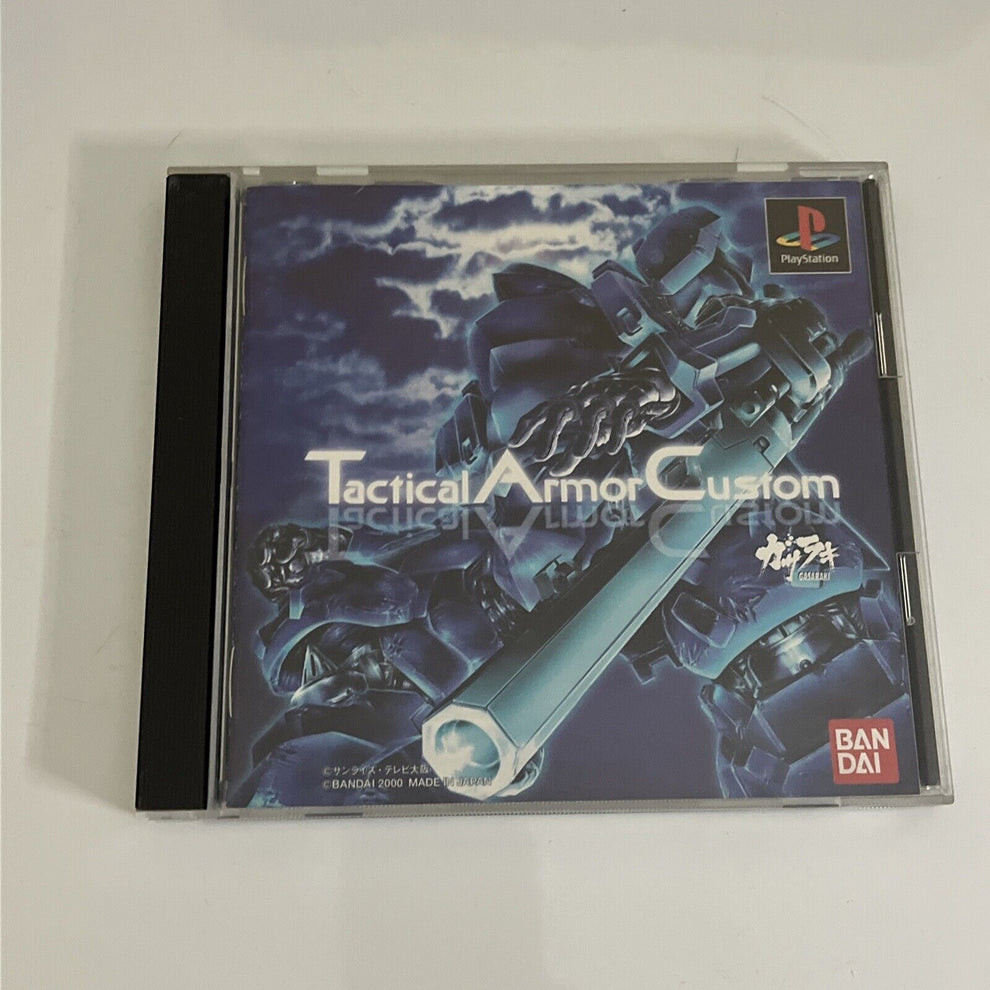 Tactical Armor Custom Gasaraki PS1 Sony PlayStation NTSC-J JAPAN Game ...