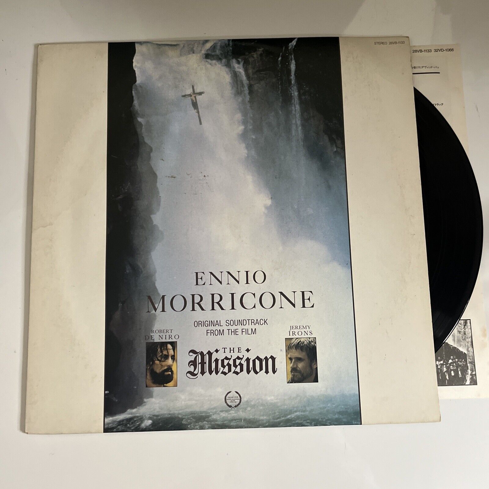 Ennio Morricone – The Mission Film Soundtrack 1987 LP Vinyl Record 28V ...