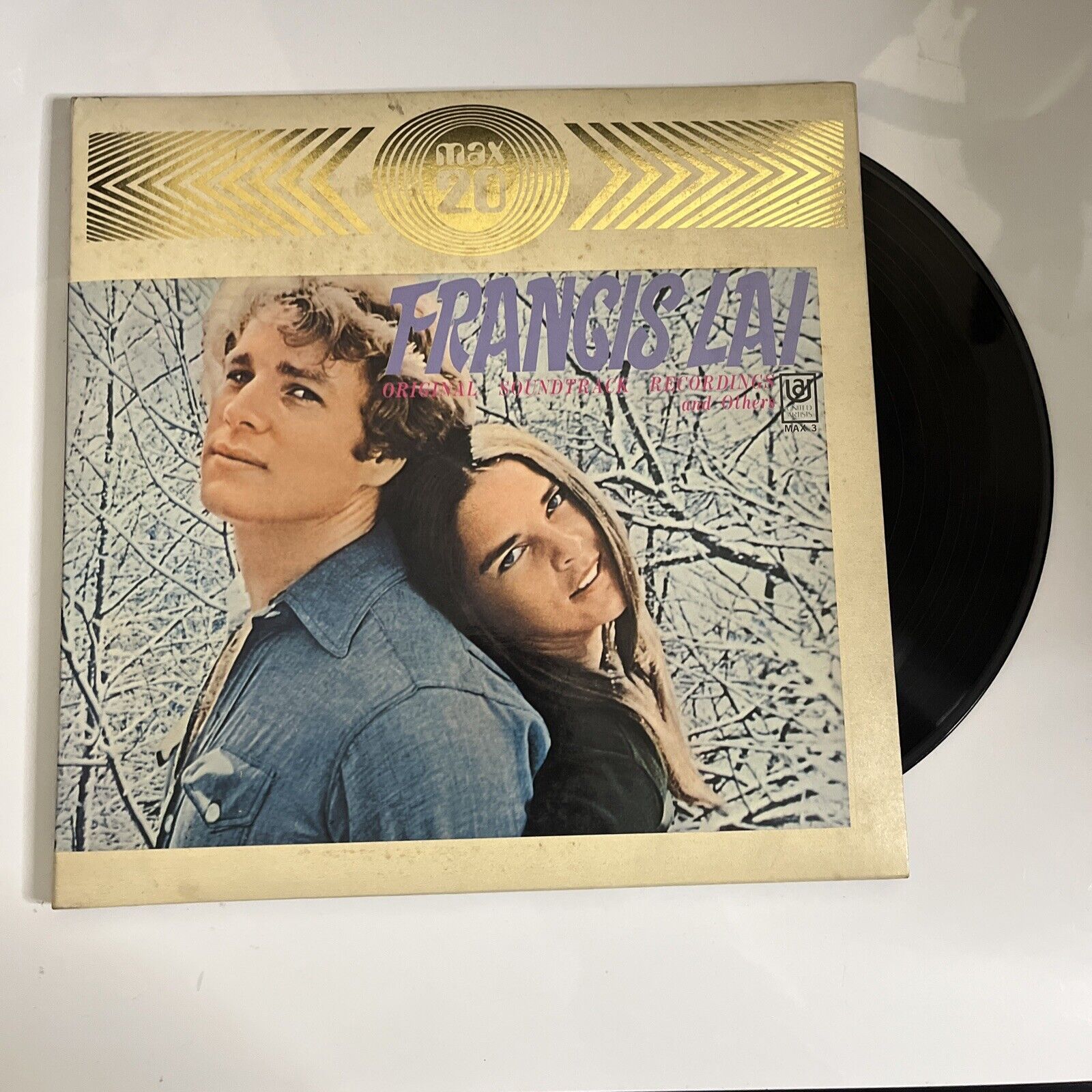 Francis Lai Max 20 1971 LP Vinyl Record Gatefold MAX-3 – Retro Unit