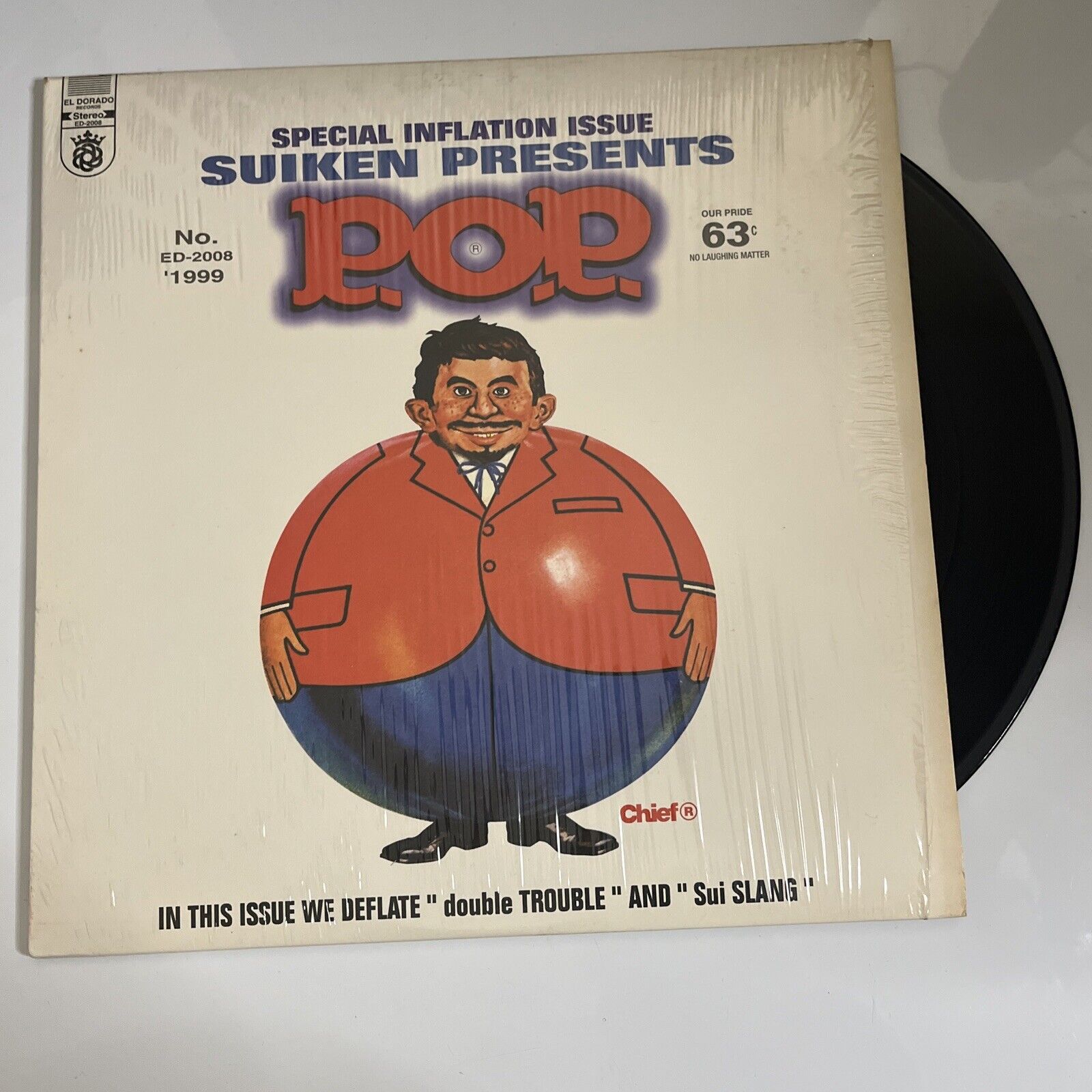 Suiken Presents POP Sui Slang 12" Vinyl 1999 Record ED-2008 – Retro Unit