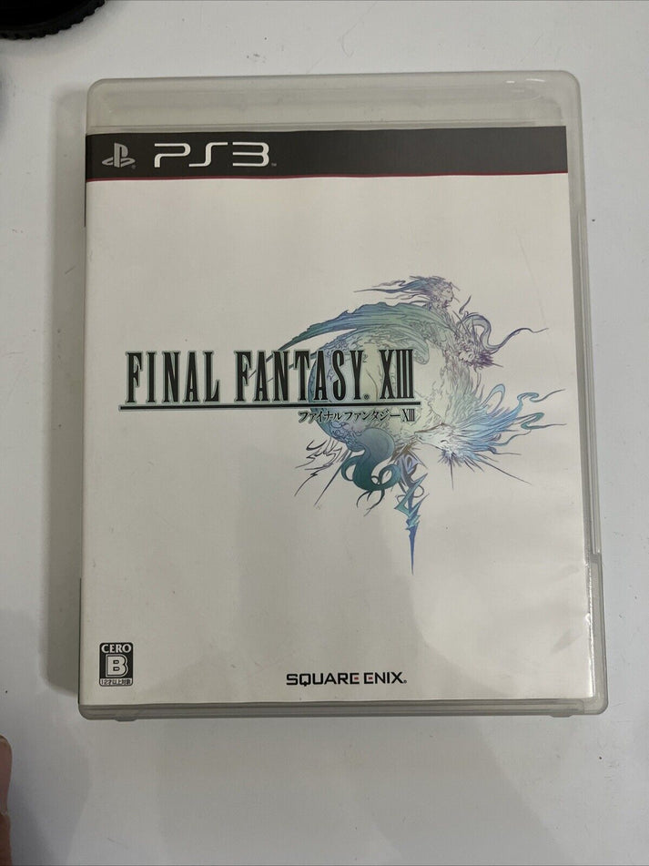 Final Fantasy XIII 13 PS3 Sony PlayStation 3 JAPAN Game Complete ...