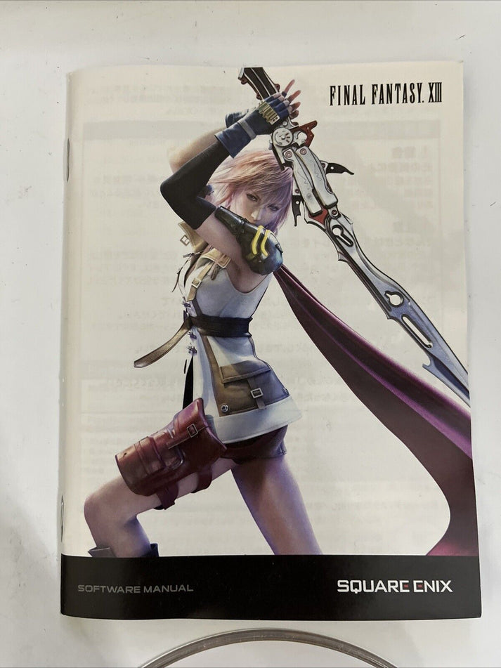 Final Fantasy XIII 13 PS3 Sony PlayStation 3 JAPAN Game Complete ...