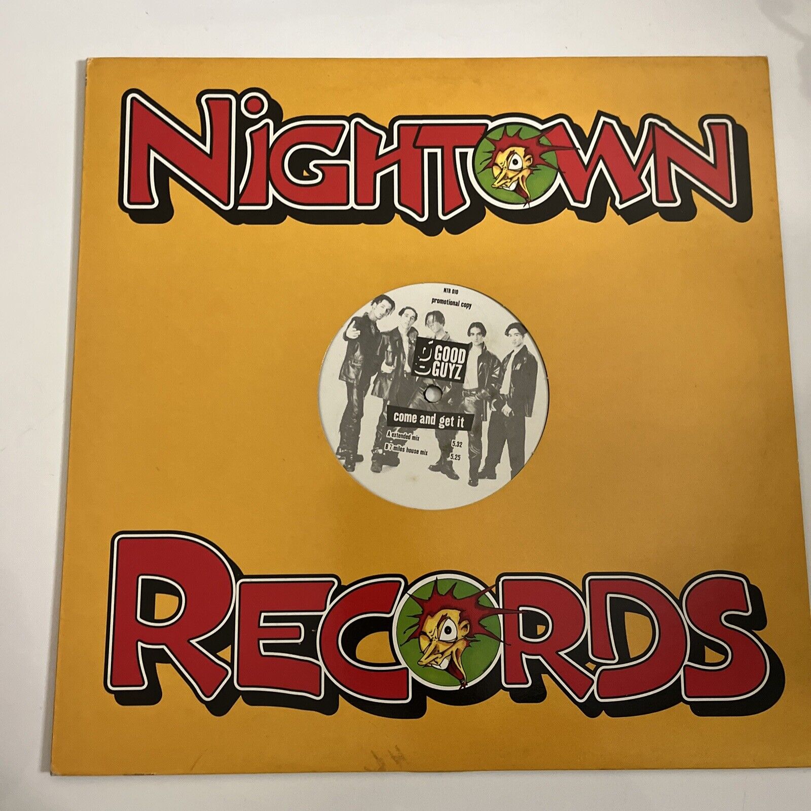 Good Guyz – Come And Get It 12" Vinyl Record 1997 Promo NTR 010 – Retro ...