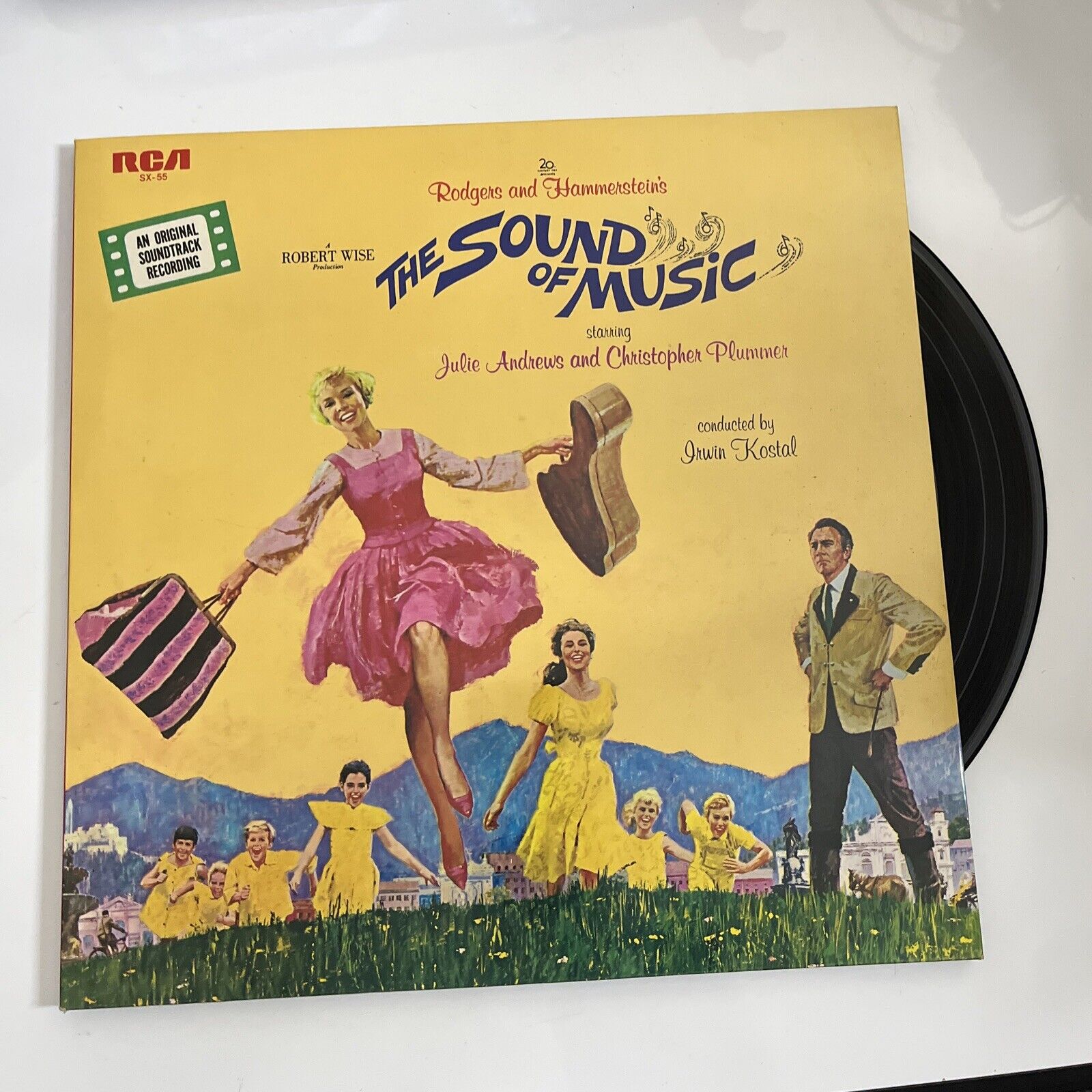 The Sound Of Music Original Soundtrack 1965 LP Vinyl Record Gatefold R ...