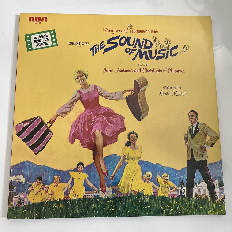 The Sound Of Music Original Soundtrack 1965 Lp Vinyl Record Gatefold R