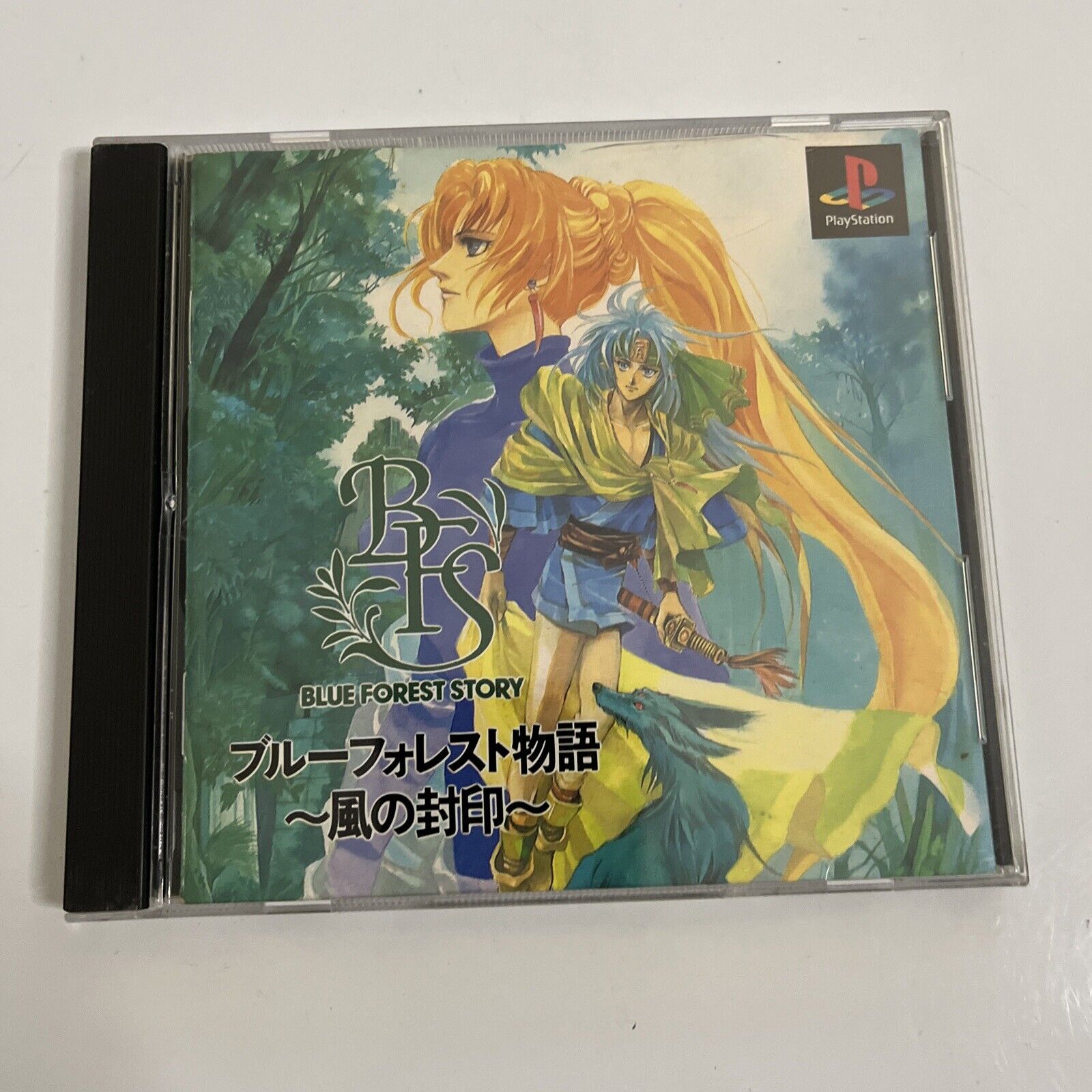 Blue Forest Story PS1 Sony PlayStation NTSC-J JAPAN 1996 RPG Game ...