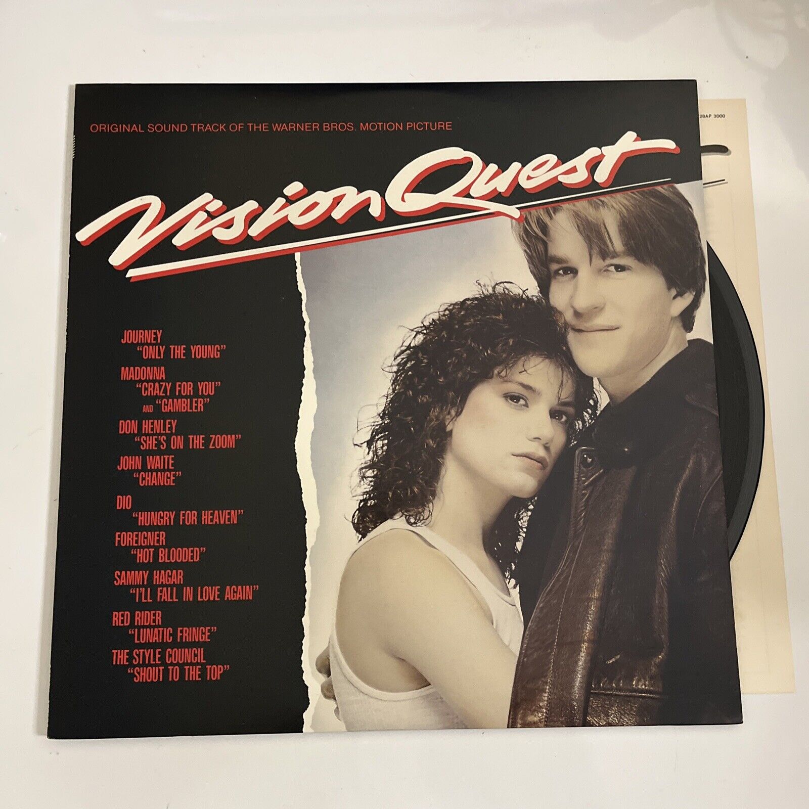 Vision Quest Original Film Sound Track LP 1985 Vinyl Record Geffen Rec ...