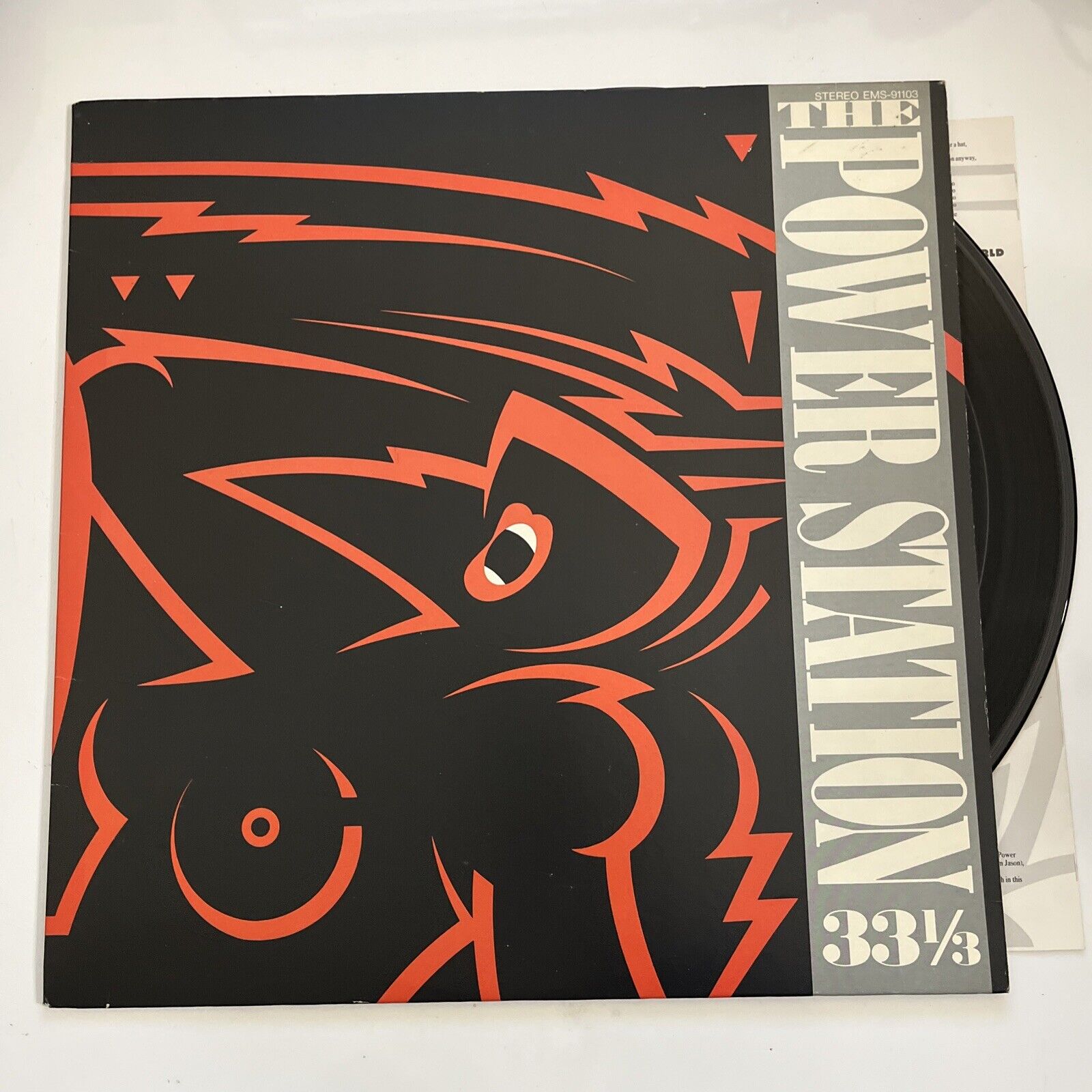 The Power Station – The Power Station 1985 LP Vinyl Record EMI EMS-911 ...