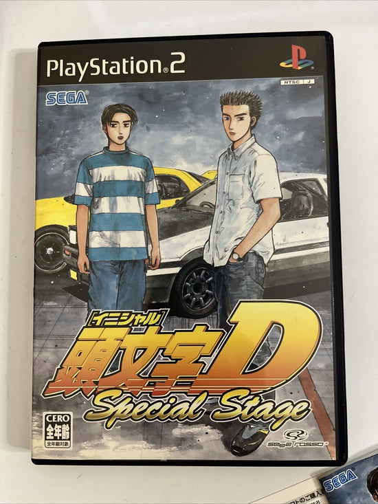 Initial D: Special Stage PS2 Sony PlayStation NTSC-J JAPAN + Memory Ca ...