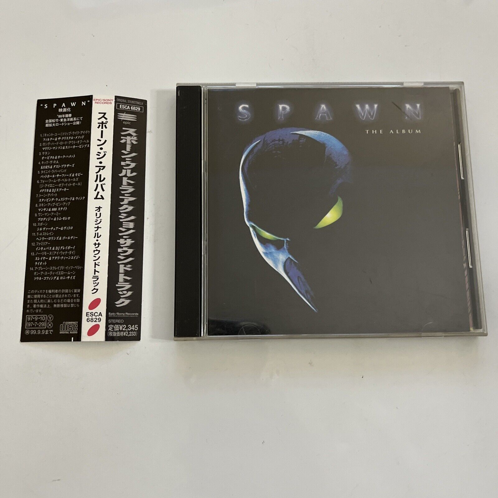 Spawn: the Album by Original Film Soundtrack (CD, 1997) Obi Japan ESCA ...