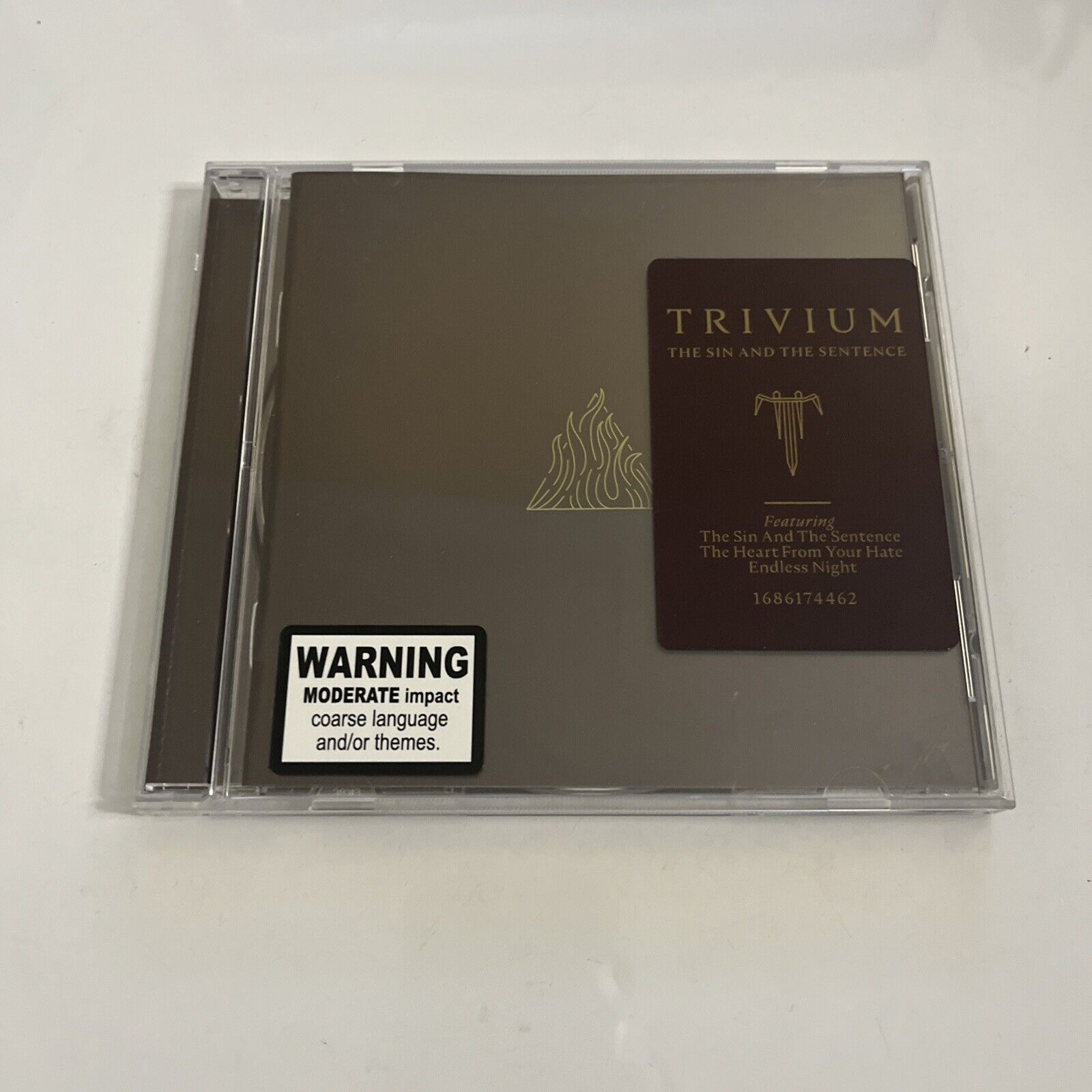 Trivium – The Sin And The Sentence (CD, 2017) Album Roadrunner Records ...